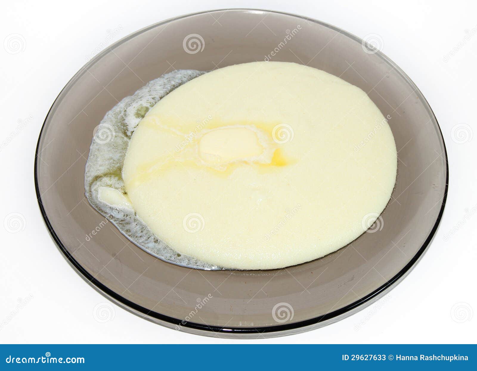 Semoule cuite image stock. Image of cuit, plaque, beurre - 29627633