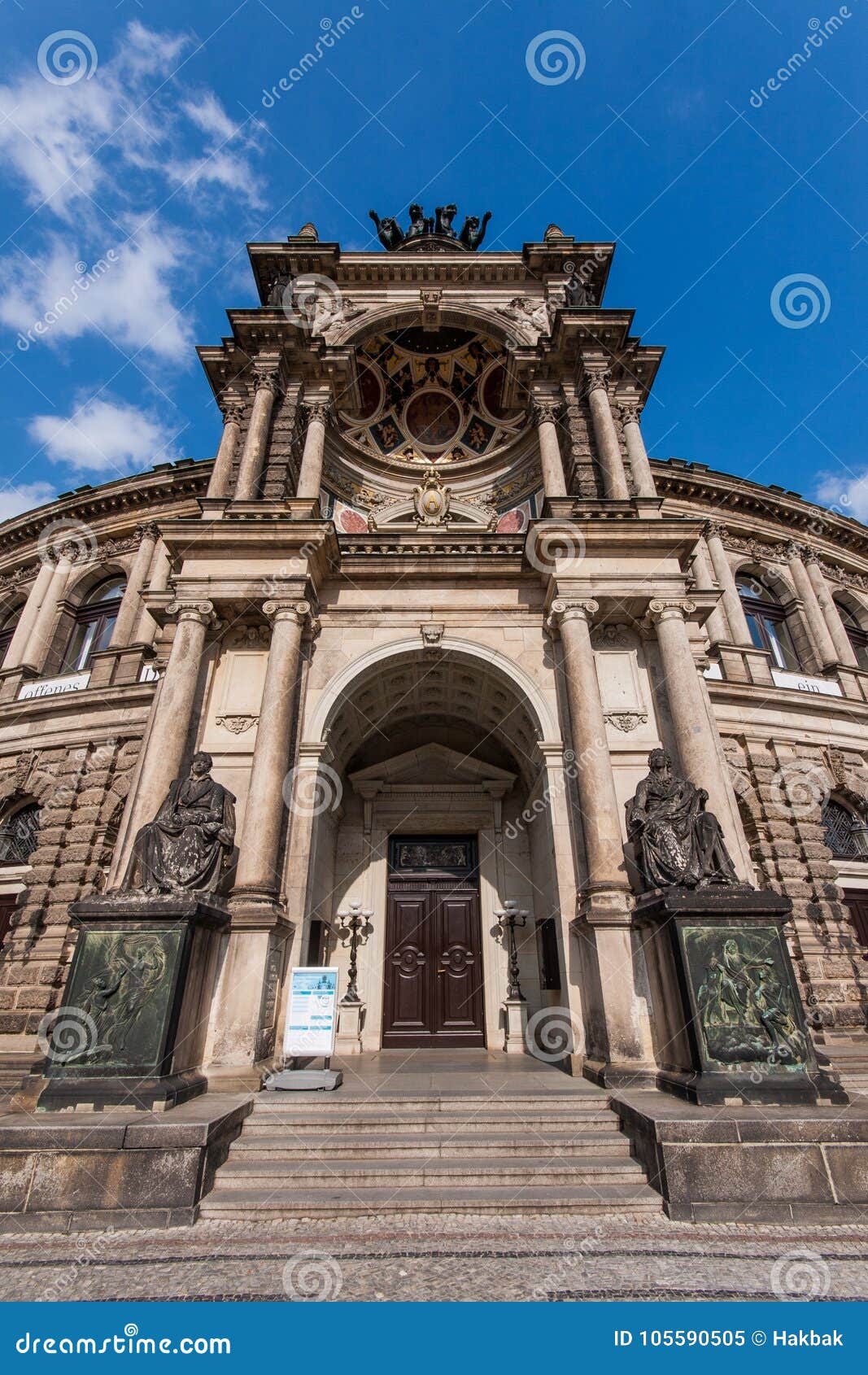 Semper Opera House in Dresden Editorial Image - Image of europe ...