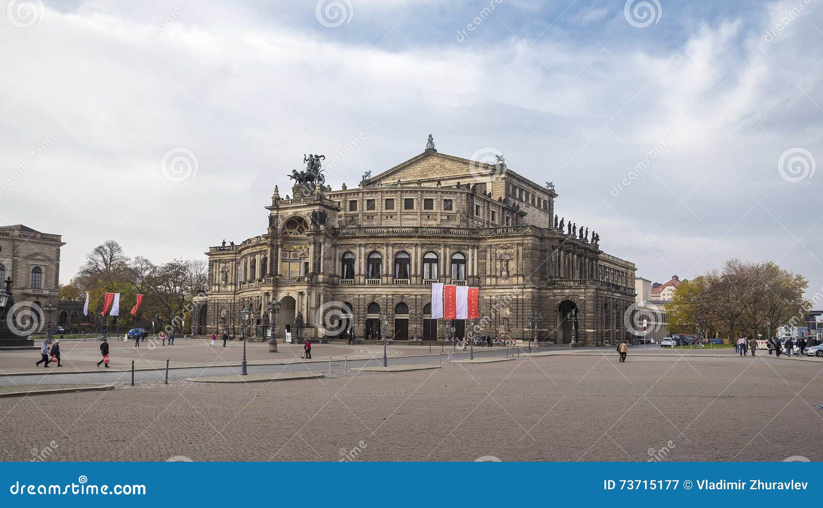 Semper Opera House in Dresden, Germany Editorial Photography - Image of ...