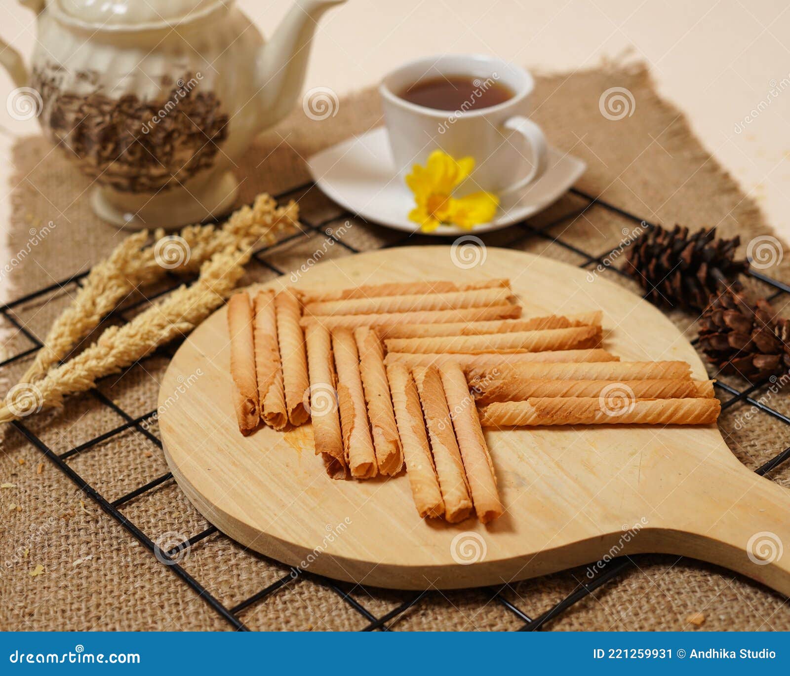 The Semprong Cake or Semprong Cake Has a Unique Shape, Which is Like a ...