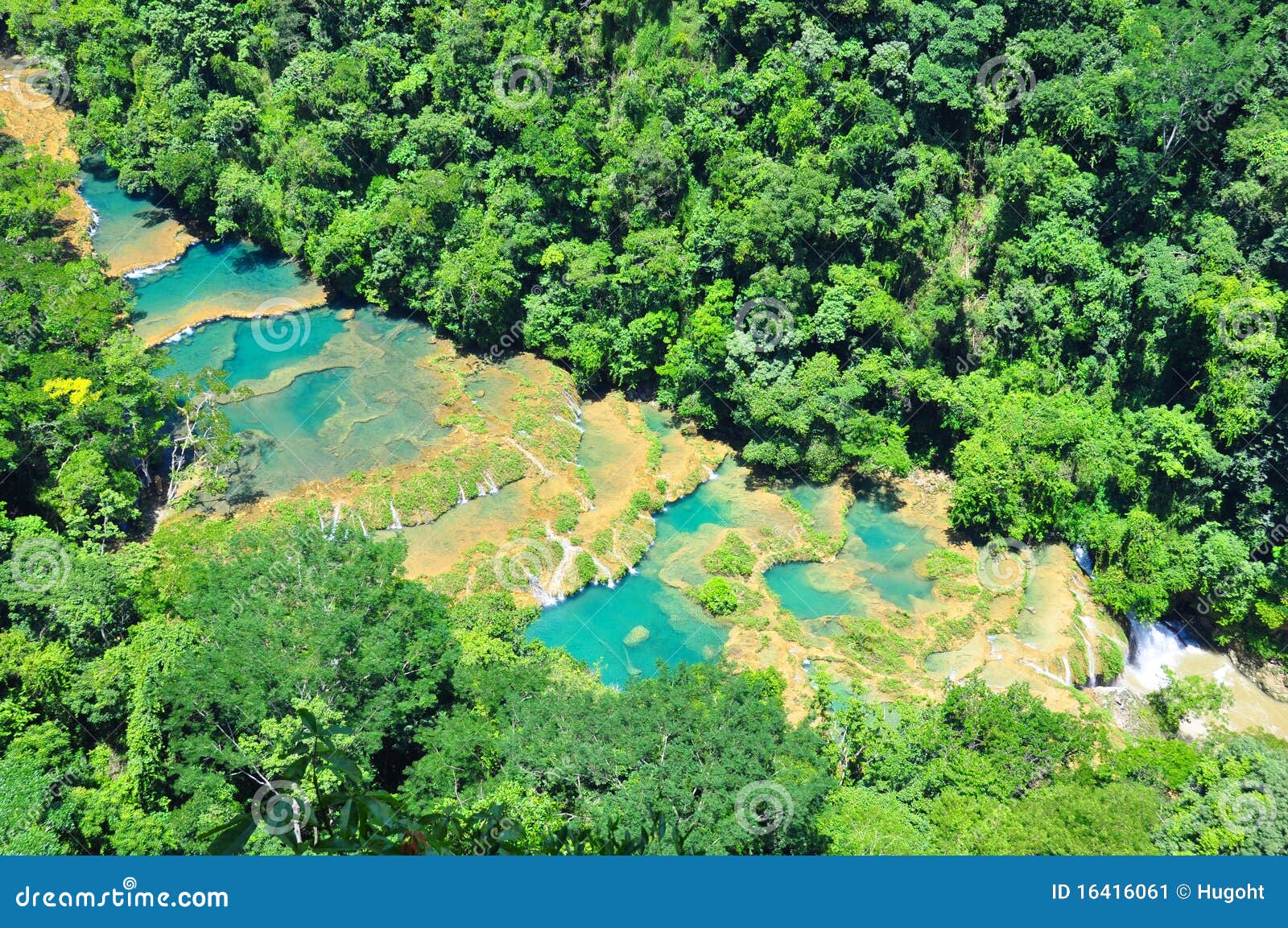 Semuc Champey, Guatemala Stock Image - Image: 16416061