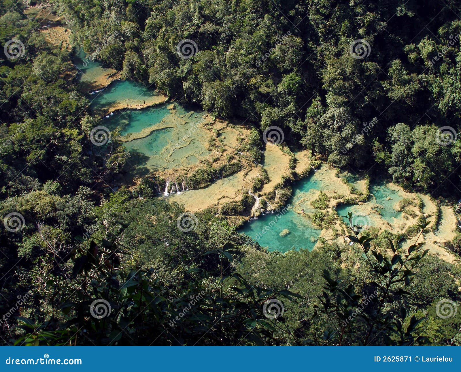 Semuc Champey, Guatemala stock image. Image of water, champey - 2625871