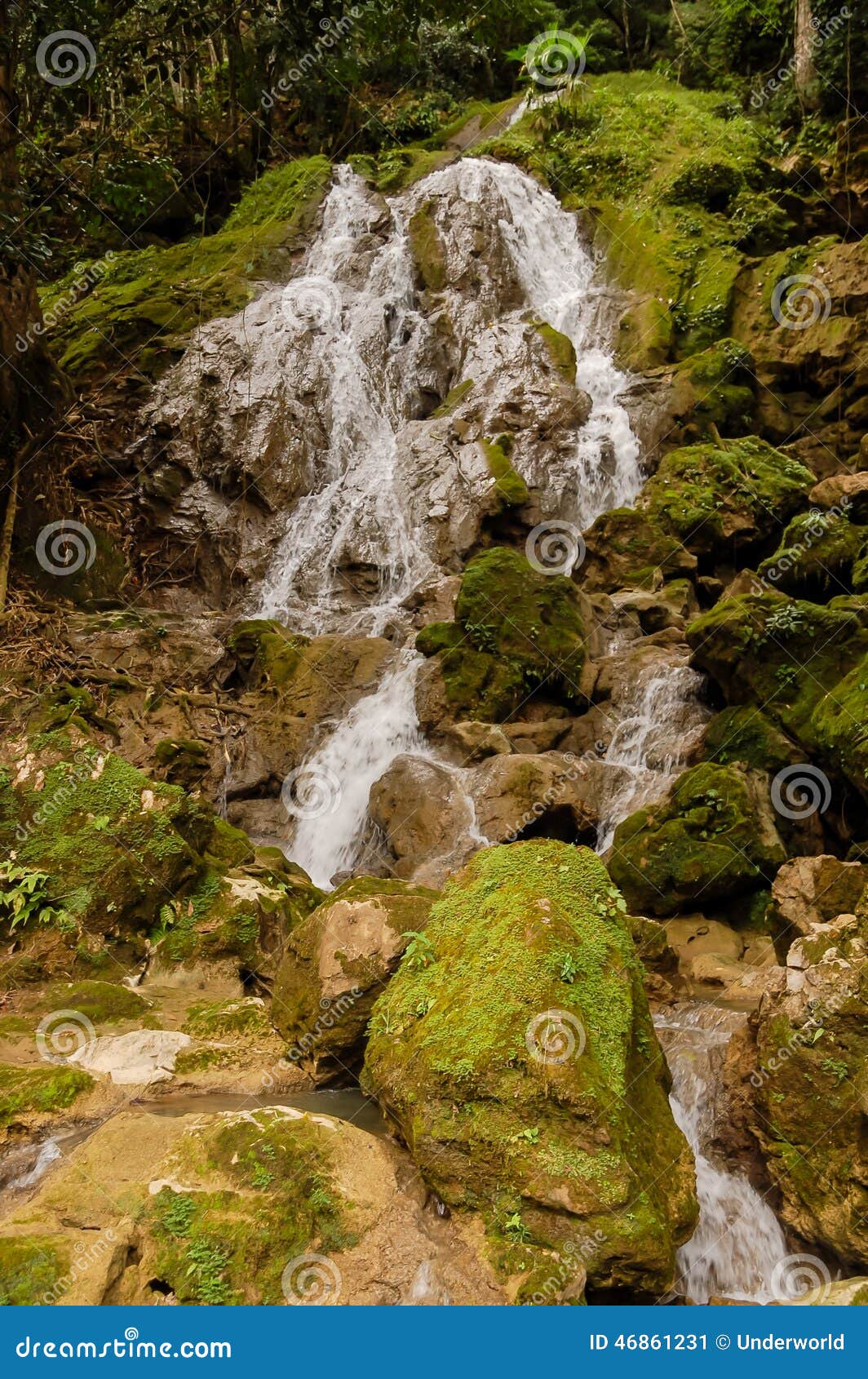 Semuc Champey Guatemala stock image. Image of landscape - 46861231