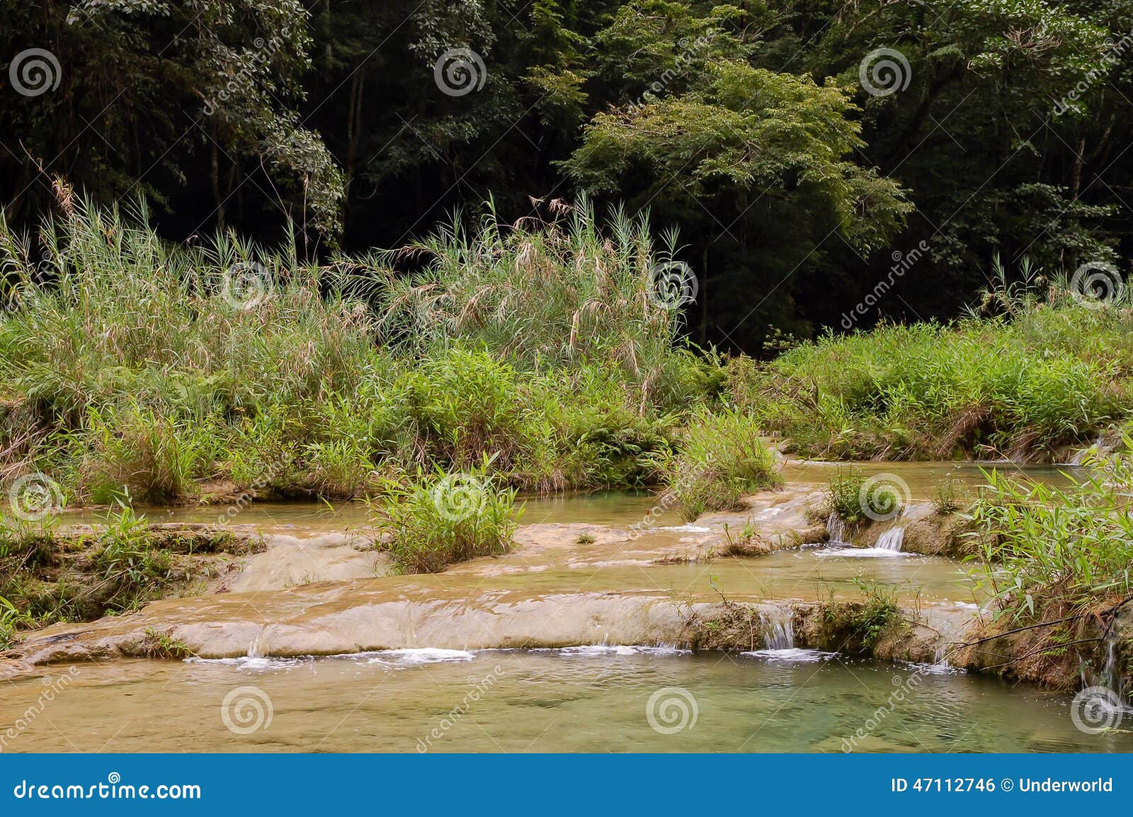 Semuc Champey Guatemala stock photo. Image of semuc, central - 47112746