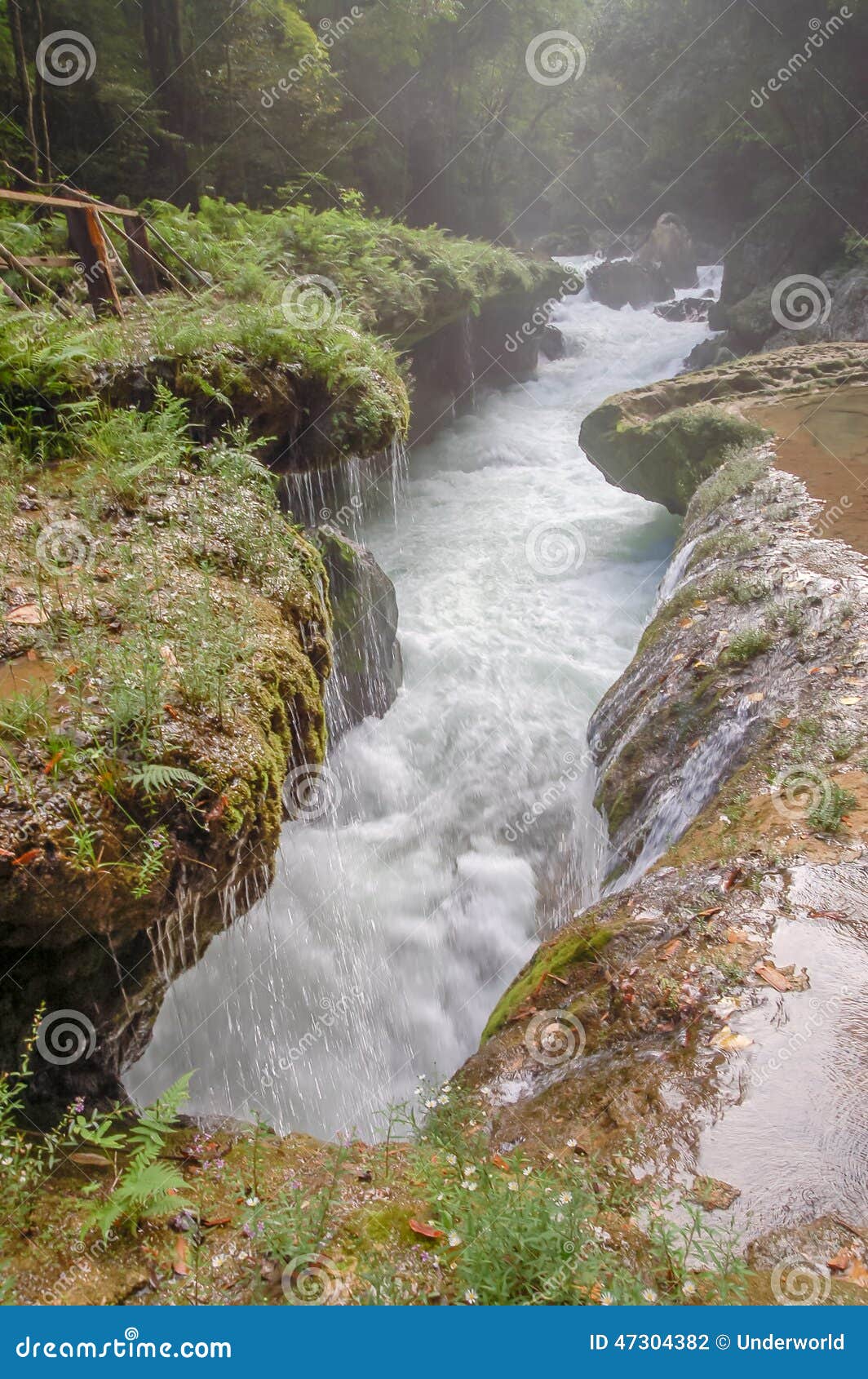Semuc Champey Guatemala stock photo. Image of fresh, flow - 47304382