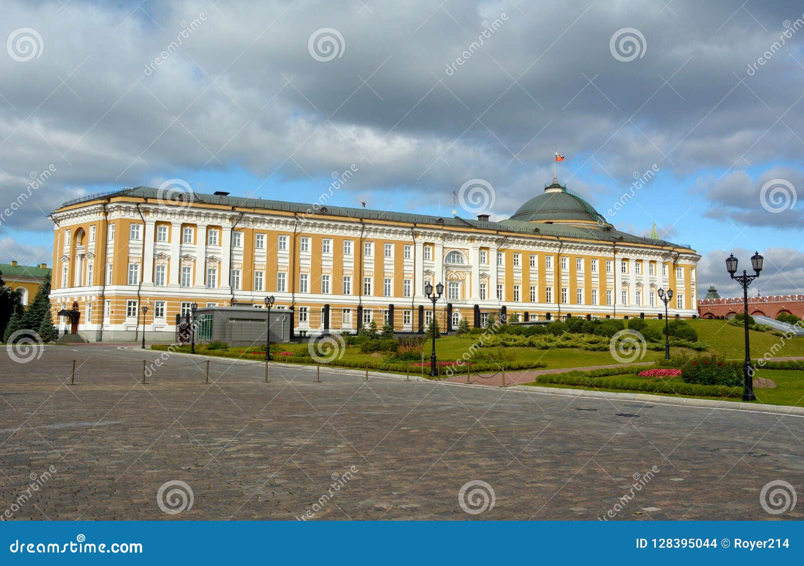 Senate Building in the Kremlin, Moscow Stock Photo - Image of senate ...