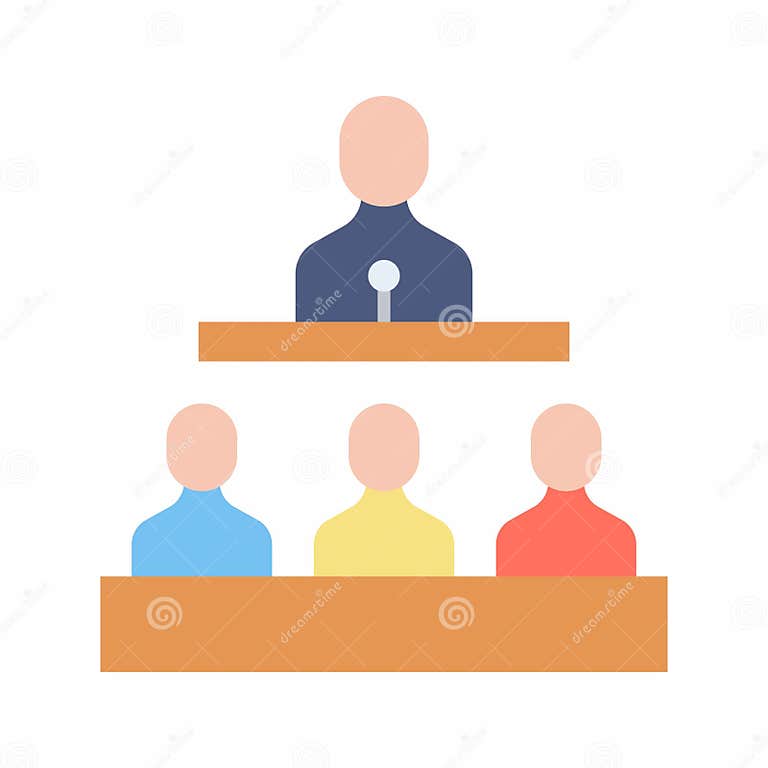 Senate icon vector image. stock vector. Illustration of consulate ...