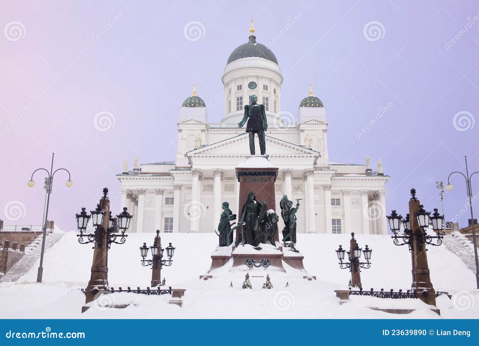 Senate Square of Helsinki stock photo. Image of chill - 23639890