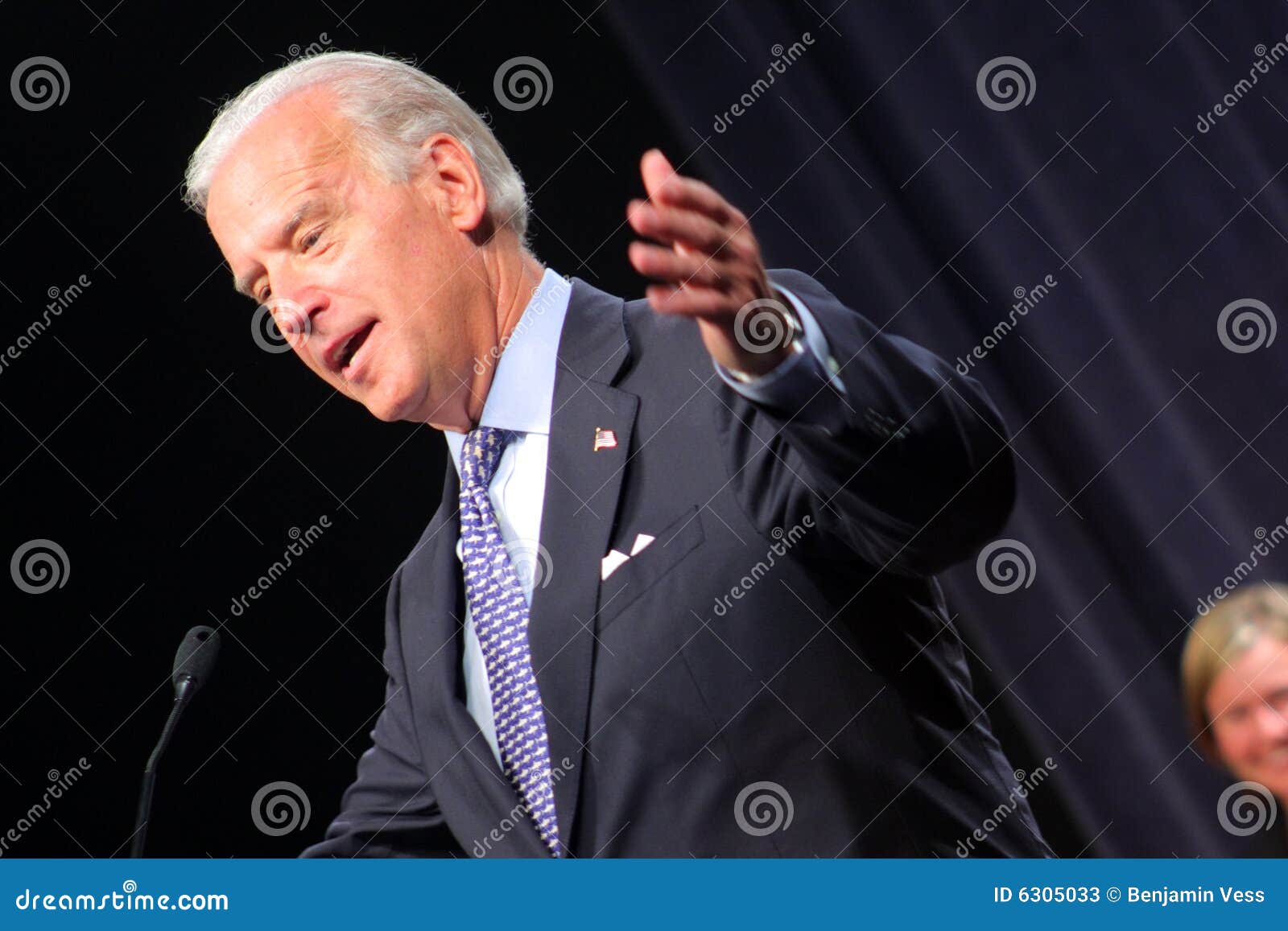 Senator Joe Biden editorial stock photo. Image of patriotic - 6305033