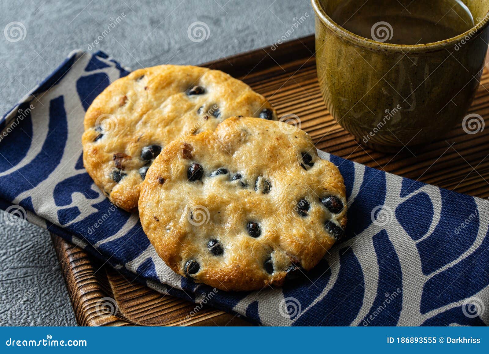 Senbei Japanese Rice Cracker Stock Image - Image of japanese, tokyo ...