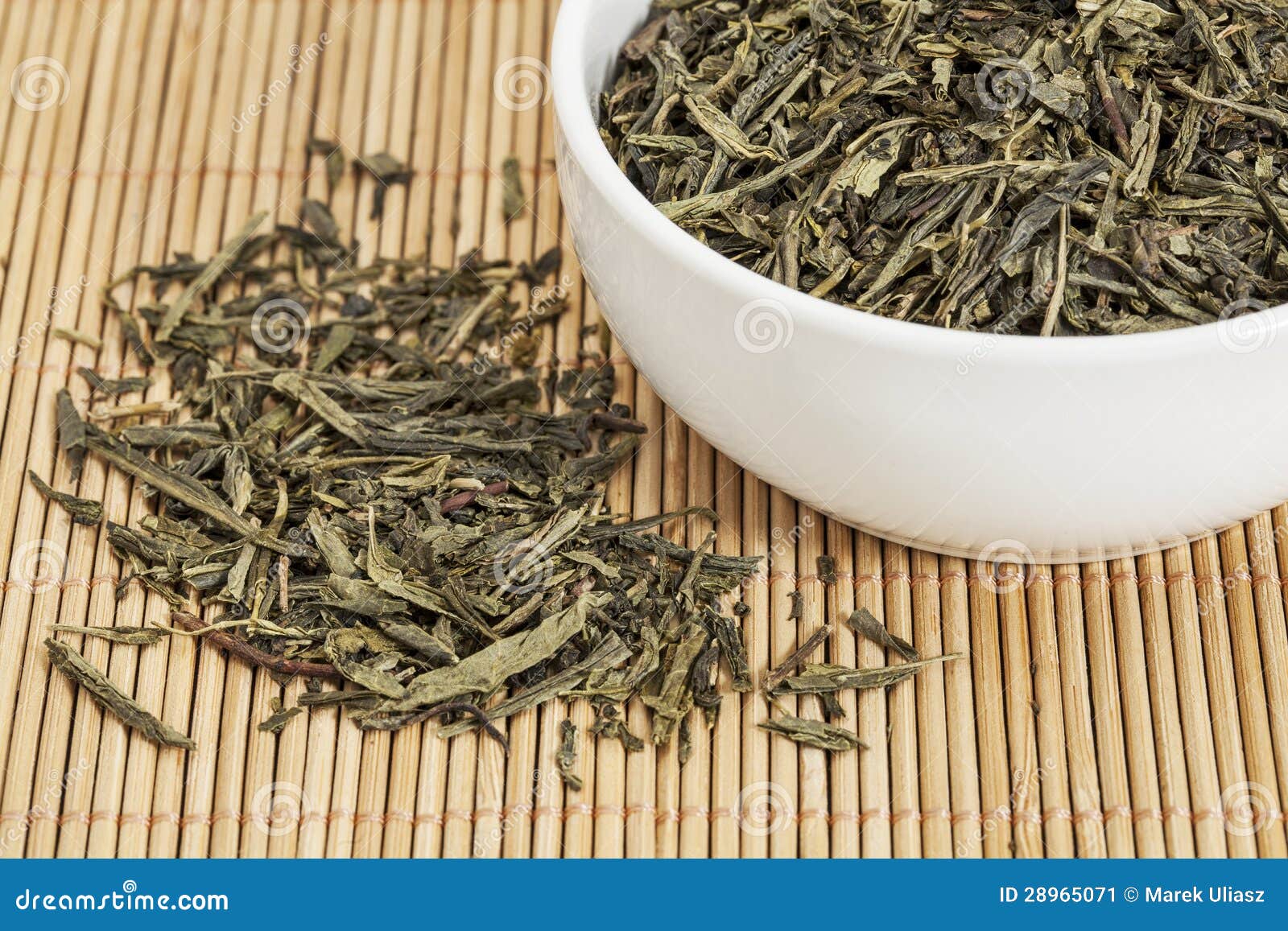 Sencha green tea stock image. Image of sencha, organic - 28965071