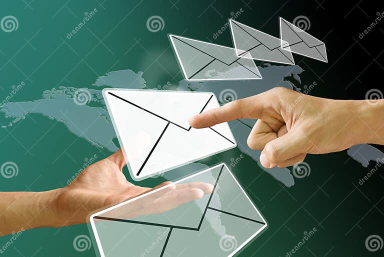 Send email stock image. Image of mail, internet, network - 19806979