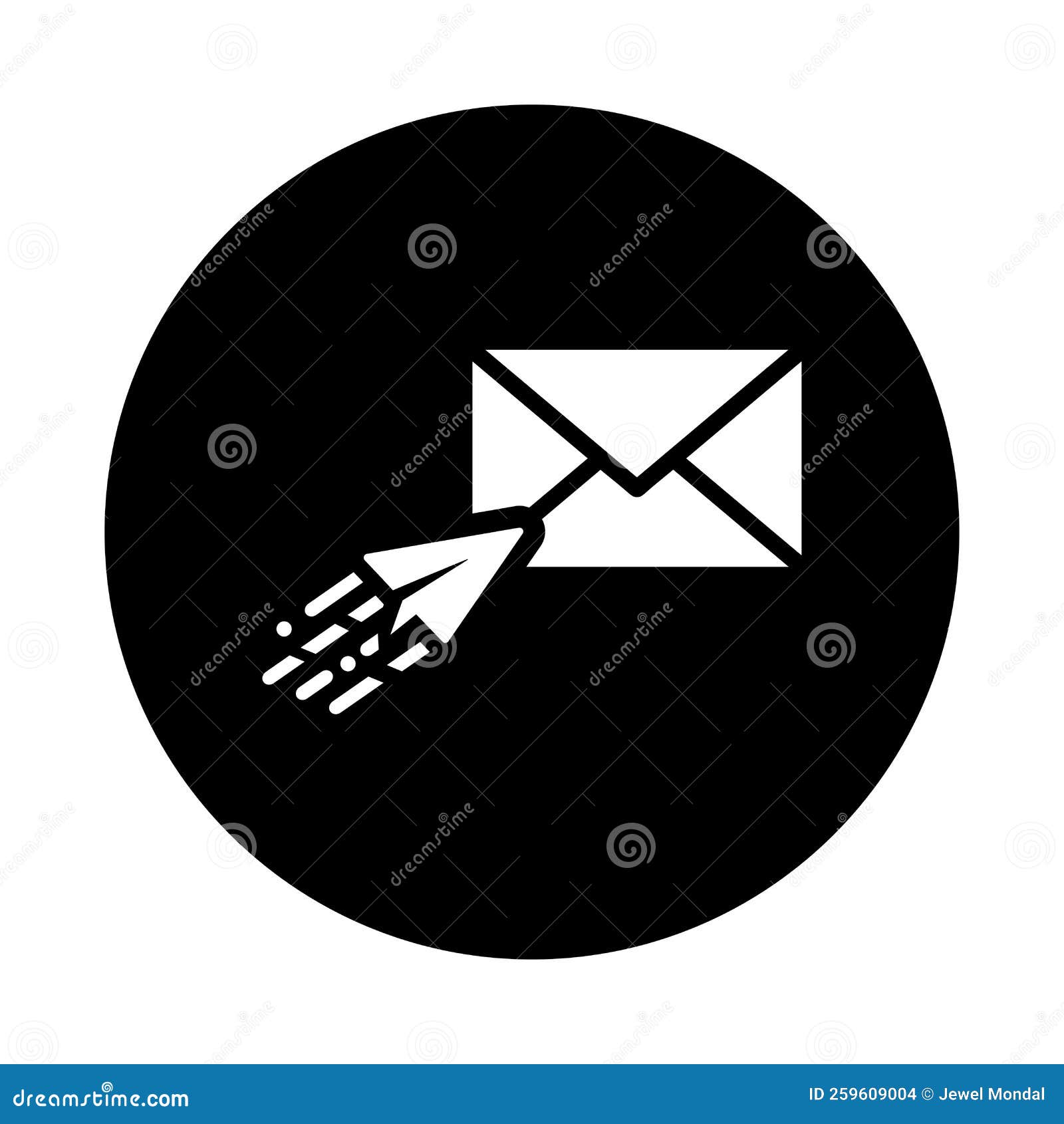 Send, Email, Mail Icon. Black Vector Sketch Stock Illustration ...
