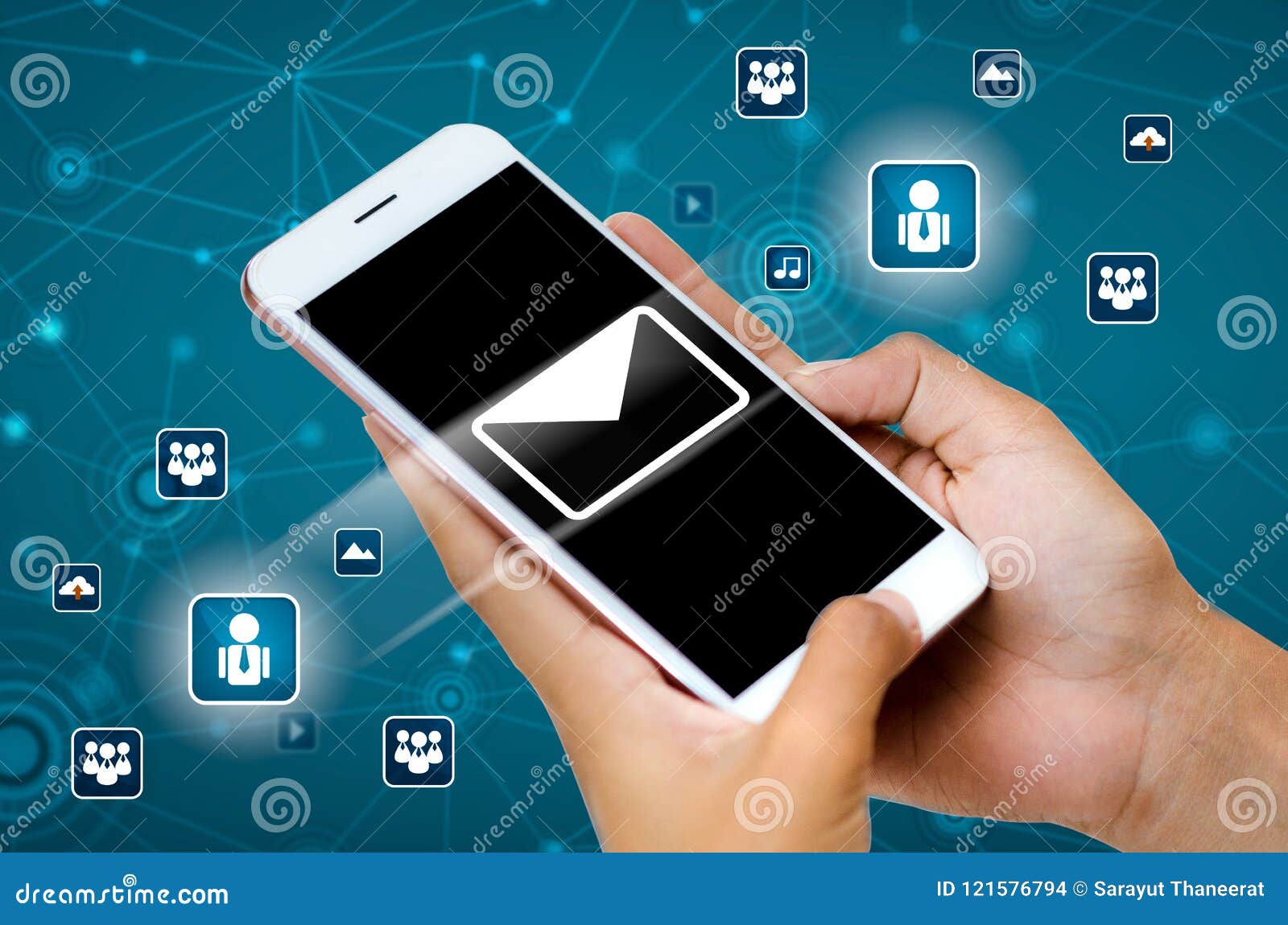 Send Email with Mobile View of a Concept of Sending Message with Stock ... Send Email with Mobile View of a Concept of Sending Message with Stock ...