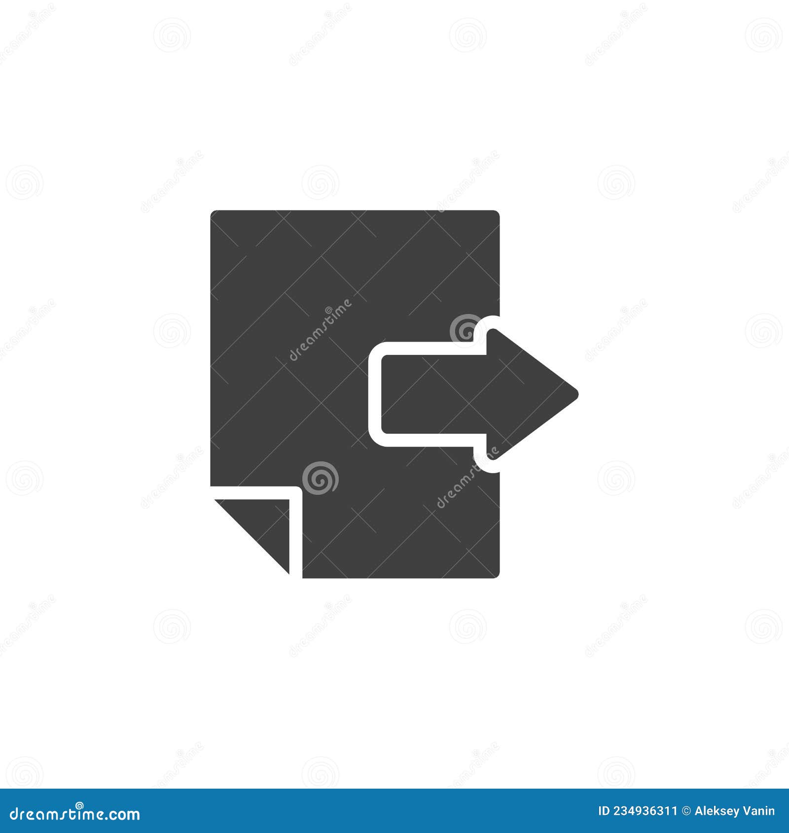 Send file vector icon stock illustration. Illustration of interface ...