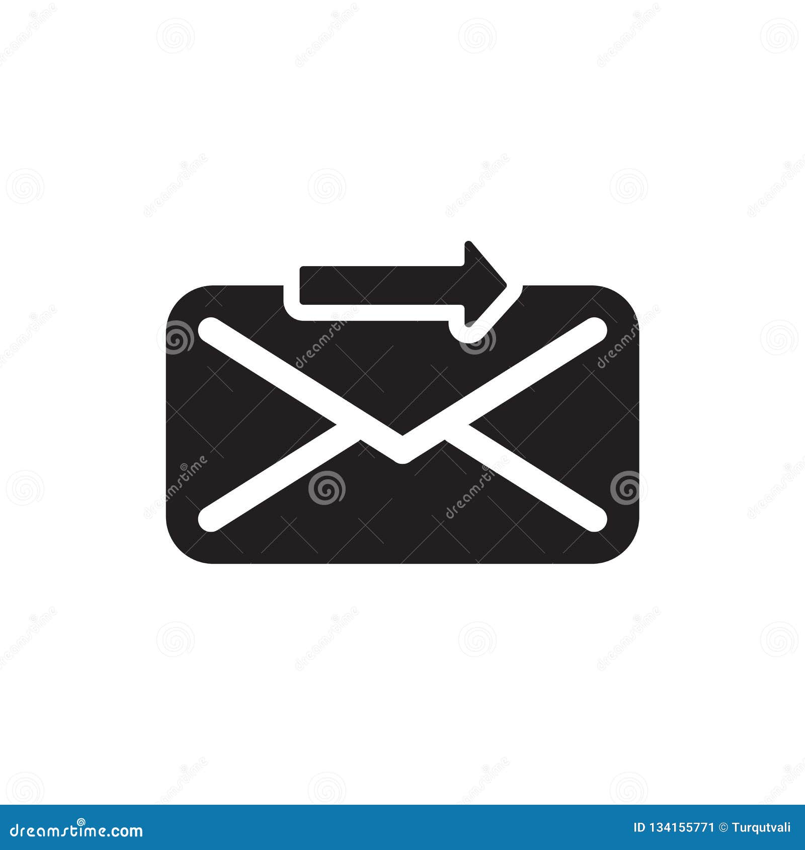 Send Icon Vector Sign and Symbol Isolated on White Background, Send ...
