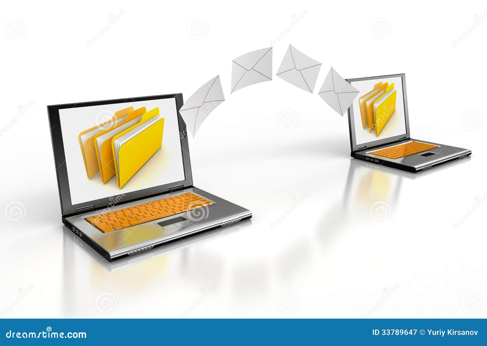 Send letters stock illustration. Illustration of office - 33789647