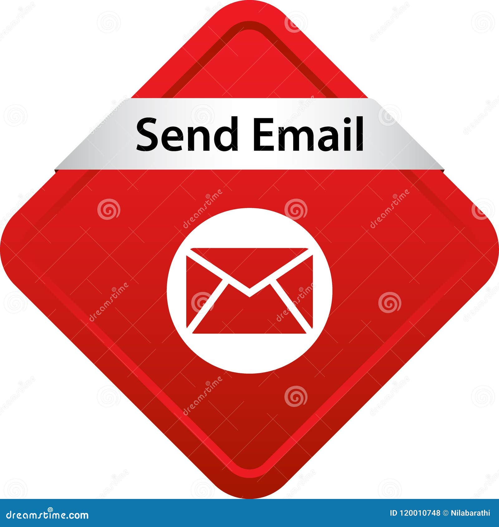 Send mail icon web button stock illustration. Illustration of helpline ...