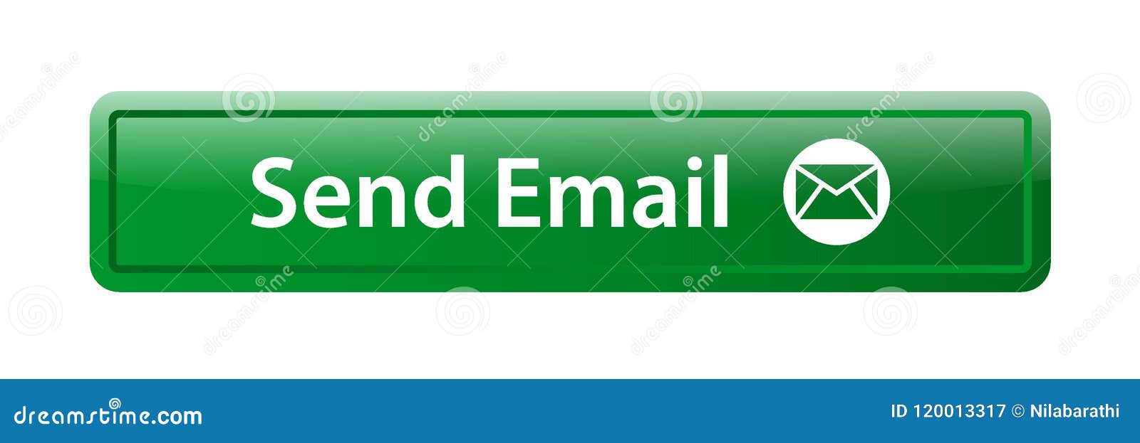 Send mail icon web button stock illustration. Illustration of ...