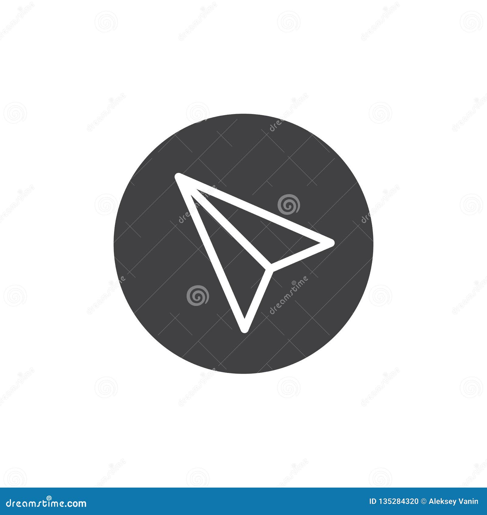 Send message vector icon stock vector. Illustration of post - 135284320