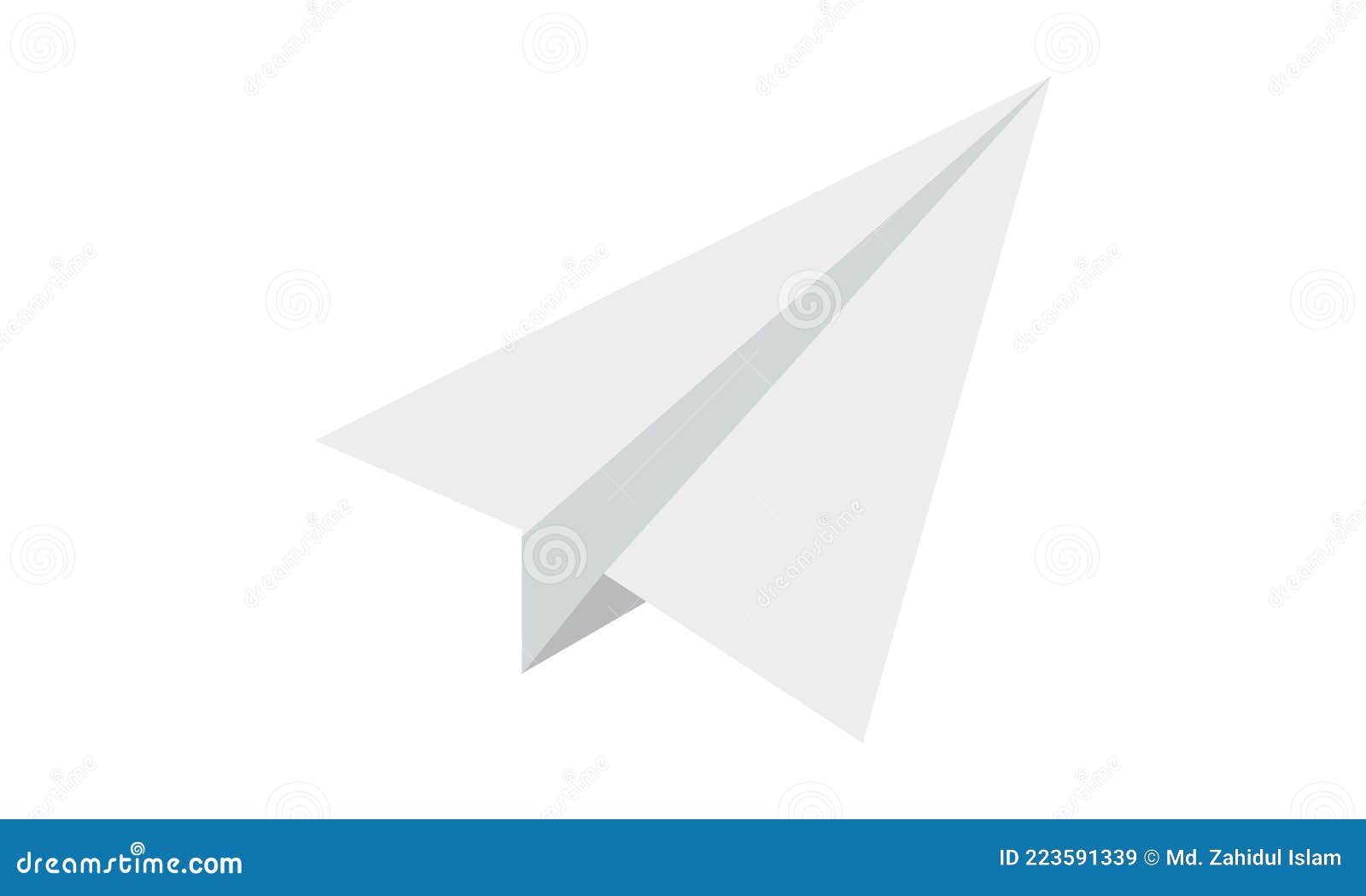 Send Paper Plane Icon Vector Image Stock Vector - Illustration of ...