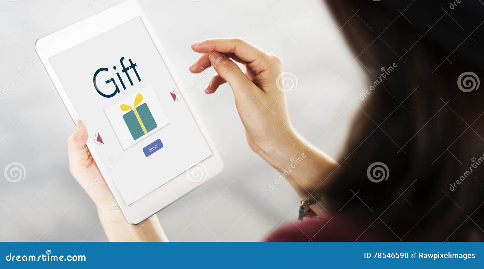 Send Present Gift Box Surprise Concept Stock Photo - Image of lypt ...