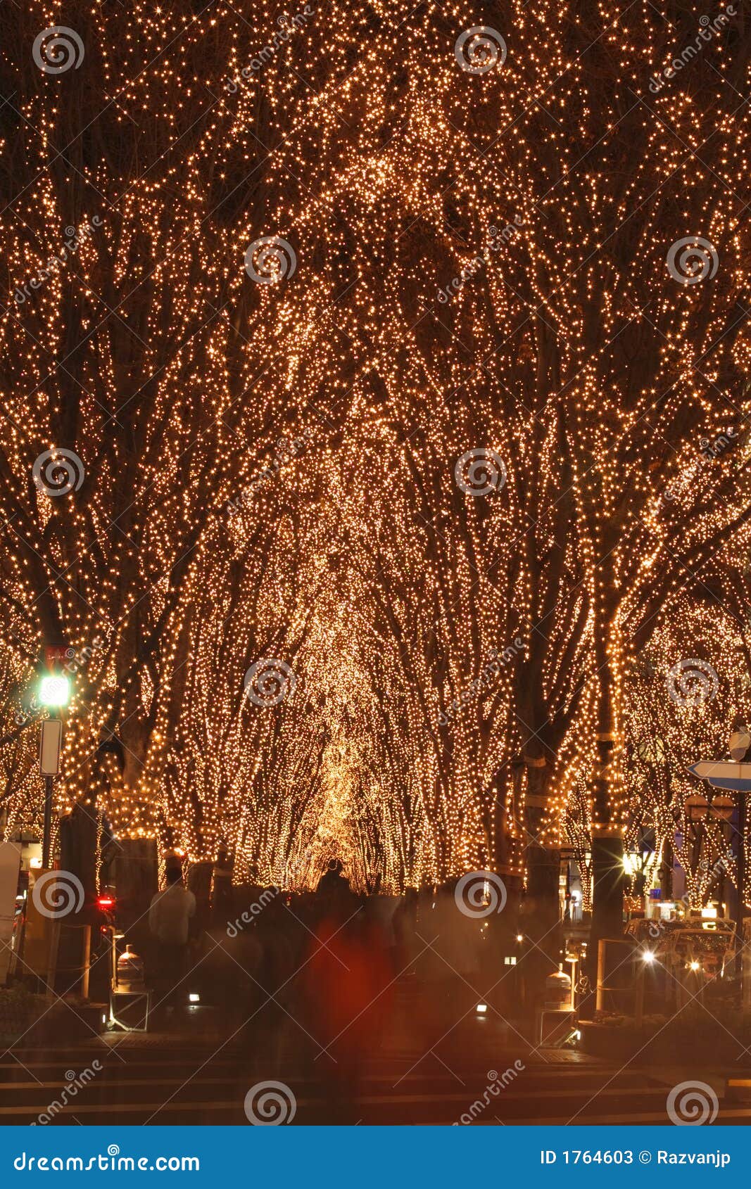 Sendai December Illumination Festival Stock Image - Image of beauty ...
