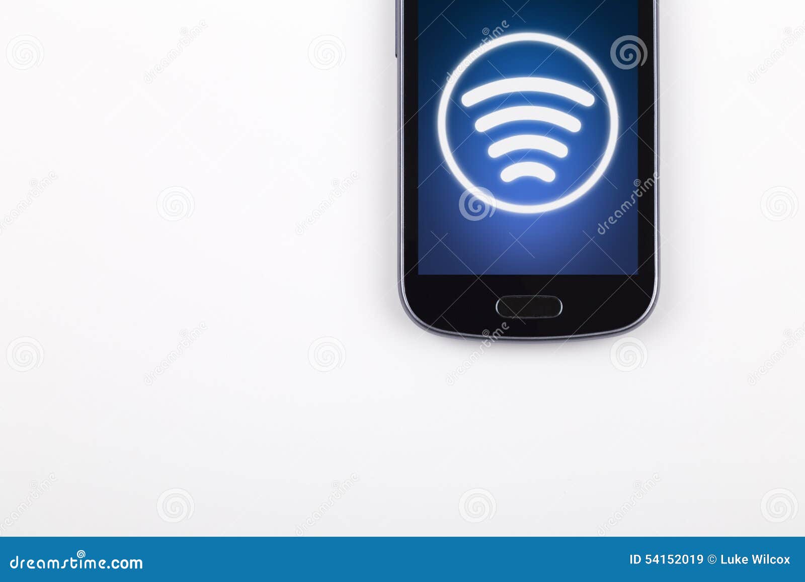 Sending Data with Mobile Phone Stock Image - Image of communicate, cash ...