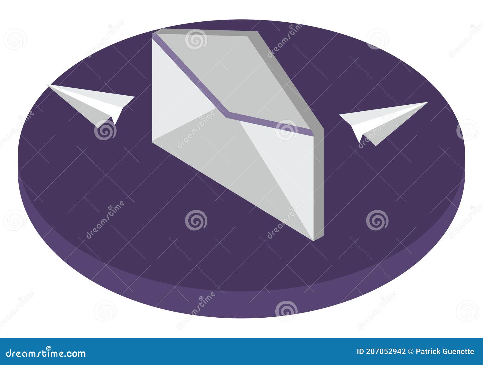 Sending Email ,illustration, Vector Stock Vector - Illustration of ...
