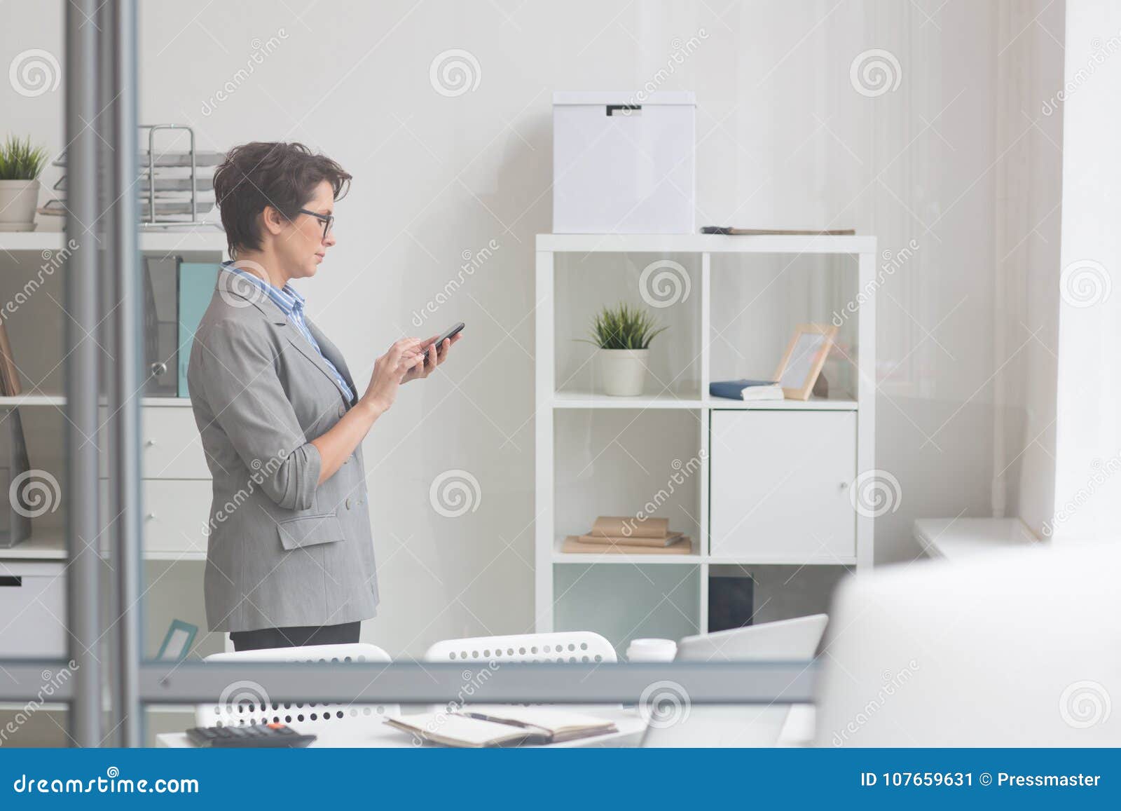 Sending message stock image. Image of profession, technology - 107659631