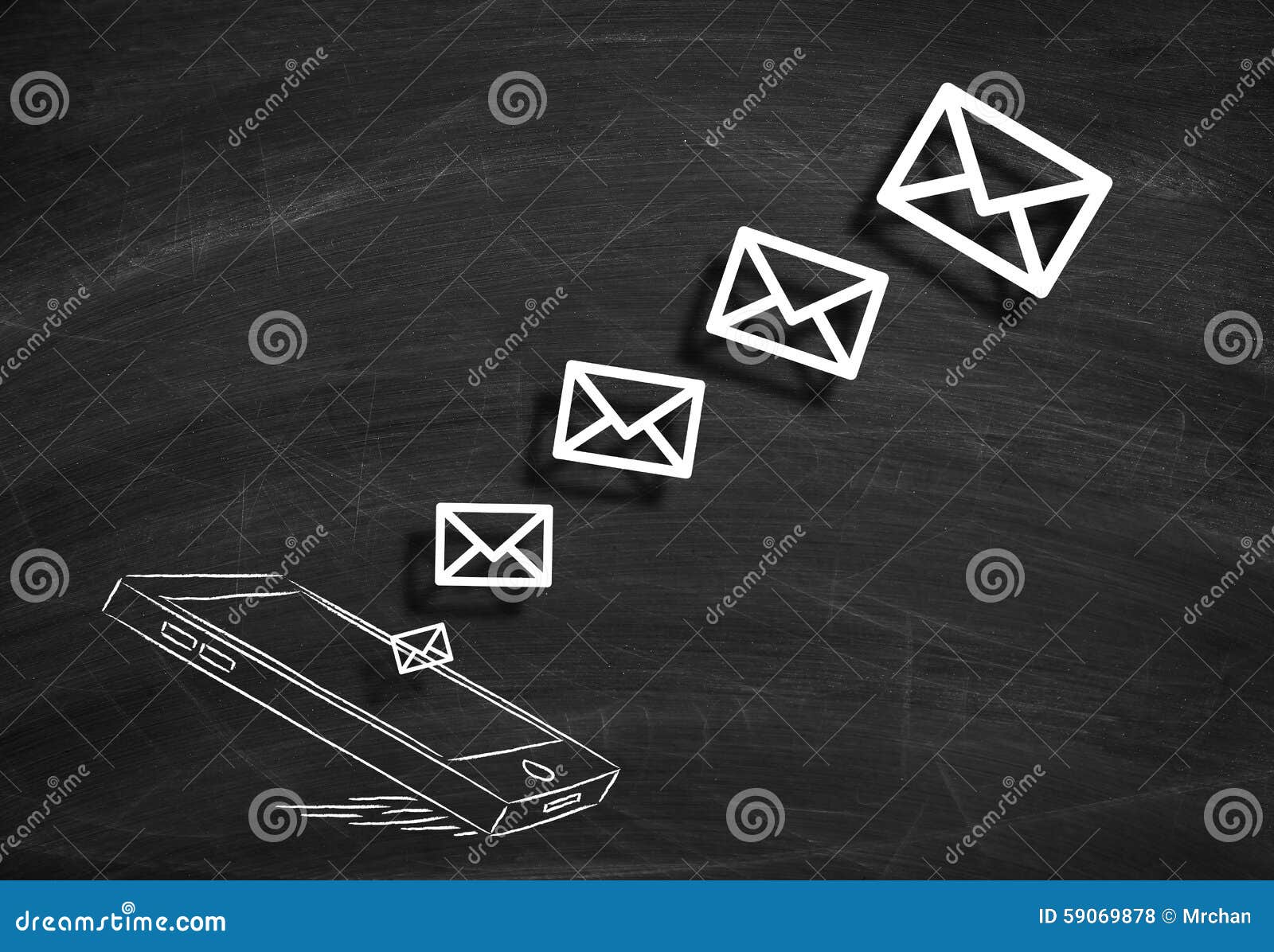 Sending Message stock photo. Image of network, creative - 59069878