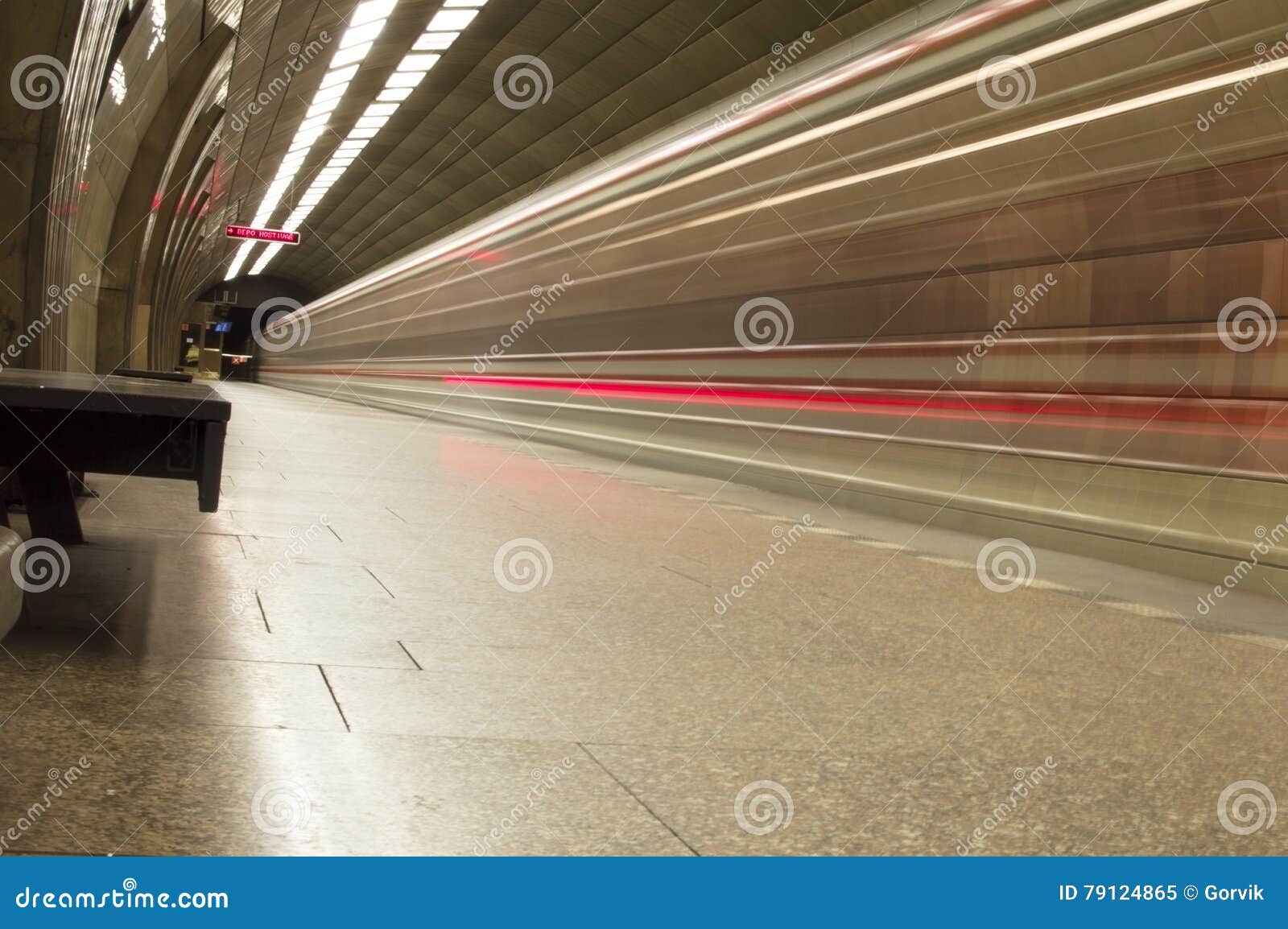 Sending subway train stock image. Image of transportation - 79124865