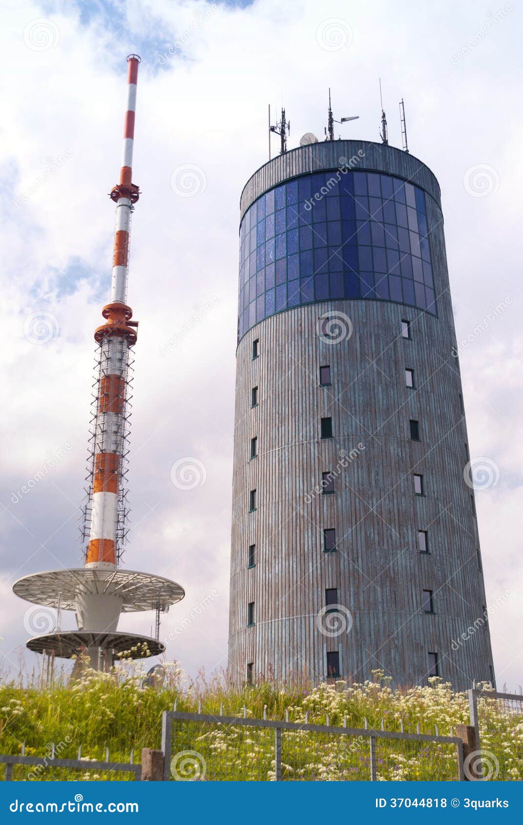Sending Tower stock photo. Image of large, thuringian - 37044818