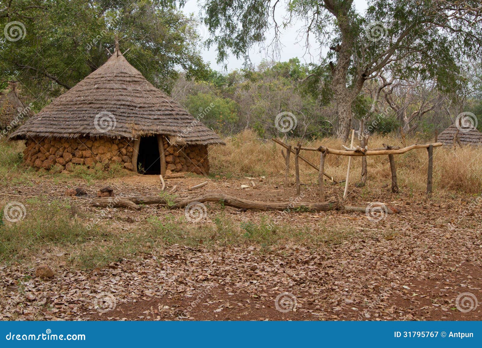 Senegal Ethiolo Hut stock image. Image of tourism, architecture - 31795767