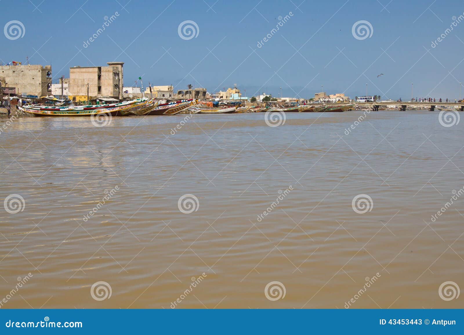 Senegal River in Saint Louis, Africa Editorial Stock Photo - Image of ...