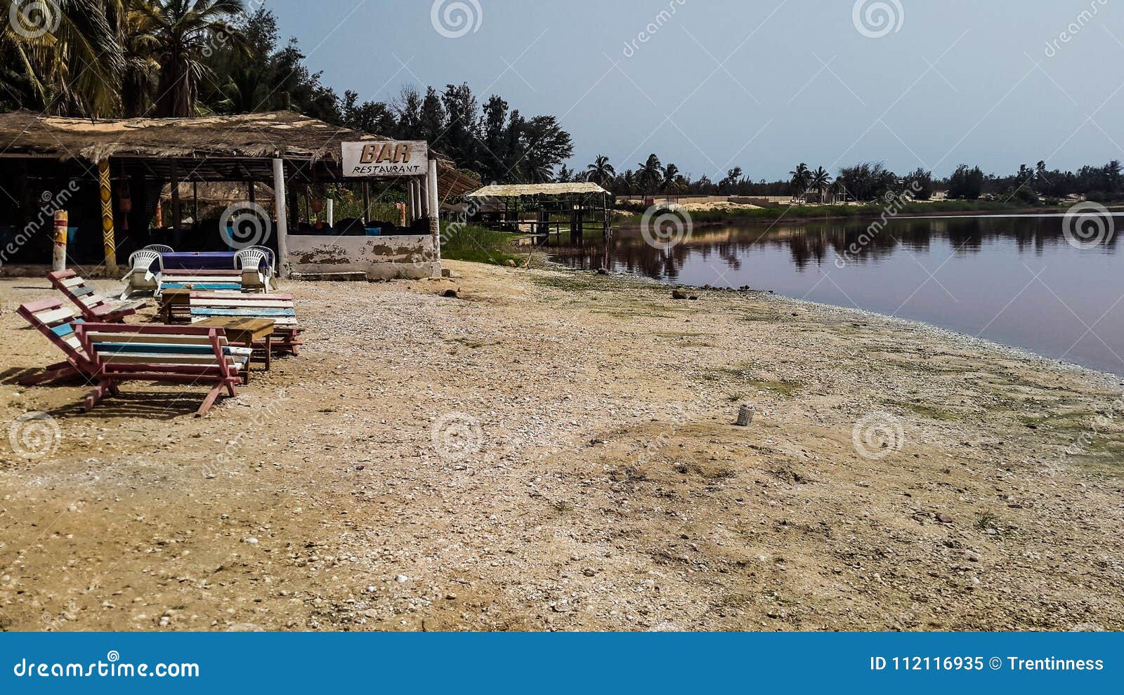 Senegal River Shore in the Summer Editorial Image - Image of senegal ...