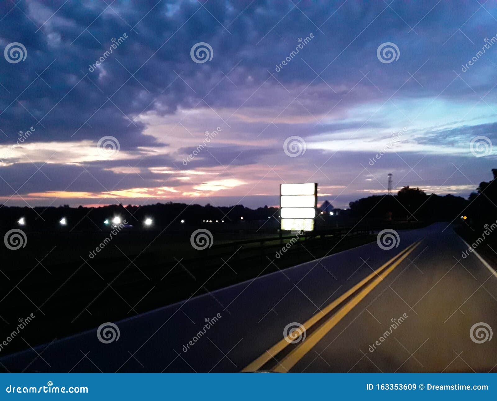 Senery stock image. Image of sunset, nature, view, senery - 163353609