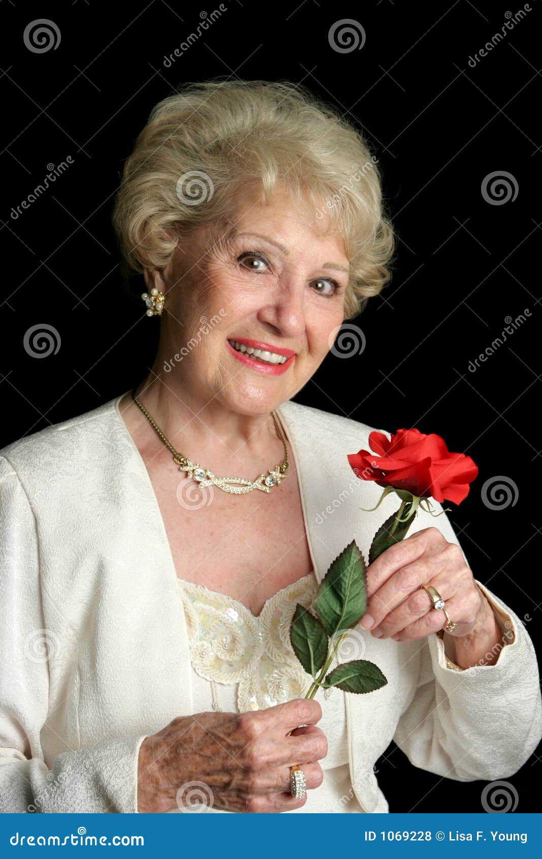 Senhora Sênior Bem Sucedida Elegante Foto de Stock - Imagem de ...