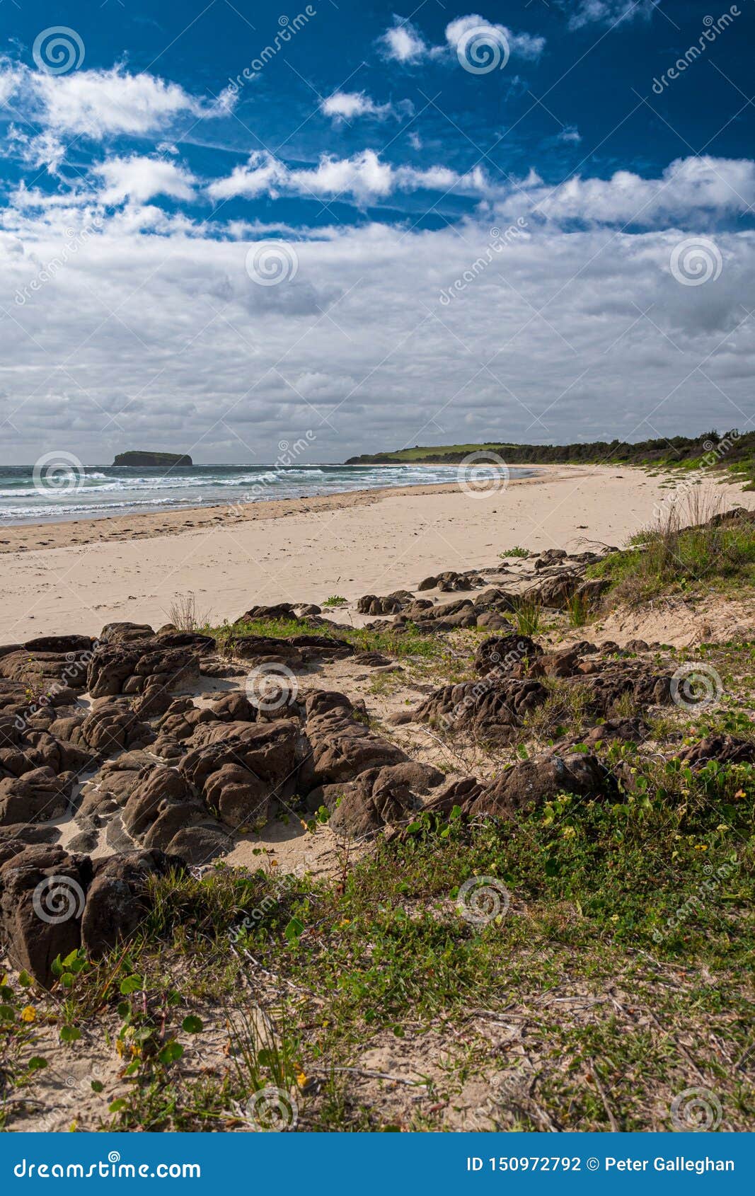 Senic View of Mystics Beach Minnamurra Beach Stock Photo - Image of ...