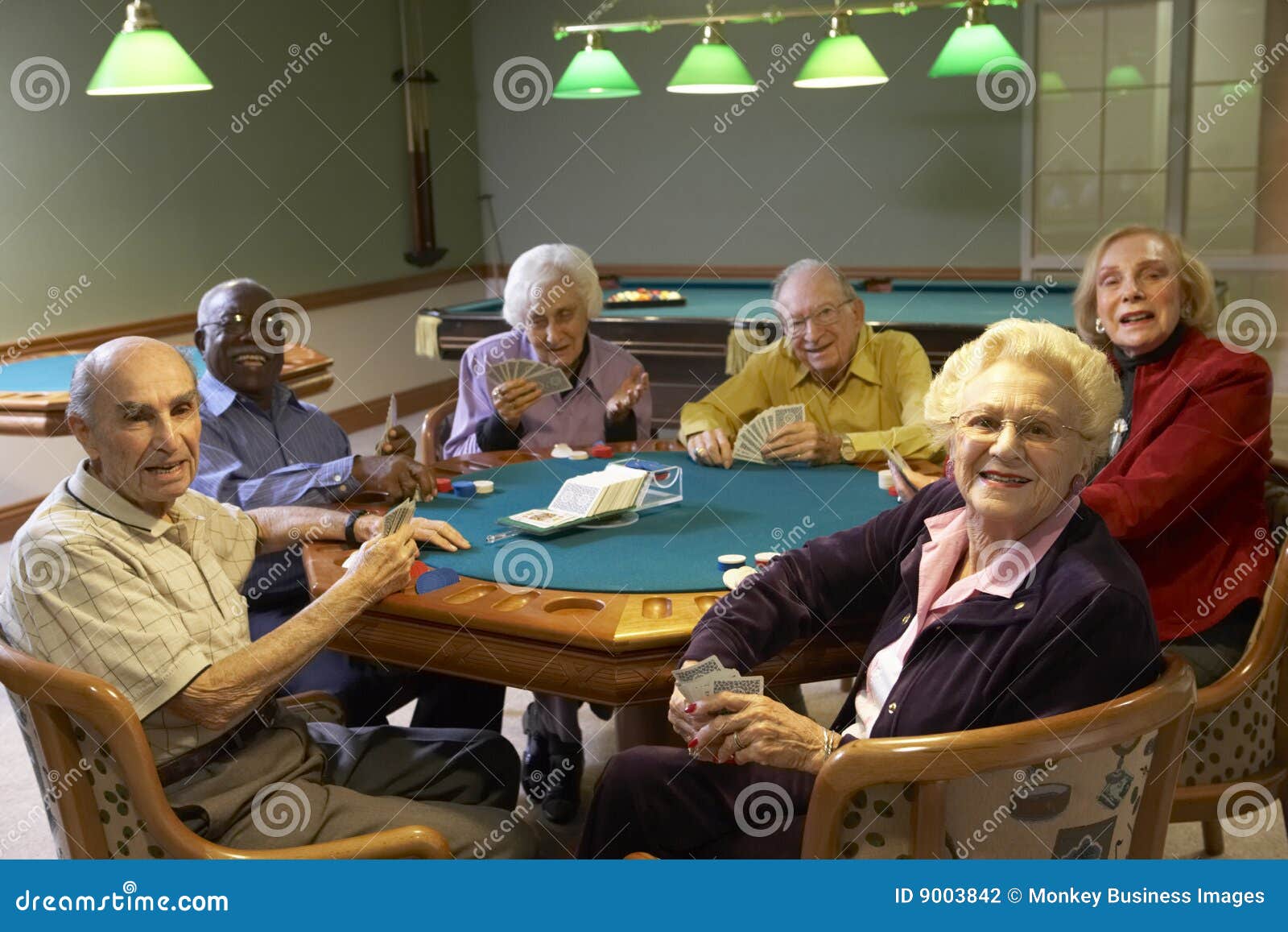 Senior Adults Playing Bridge Stock Photo - Image of happy, people: 9003842