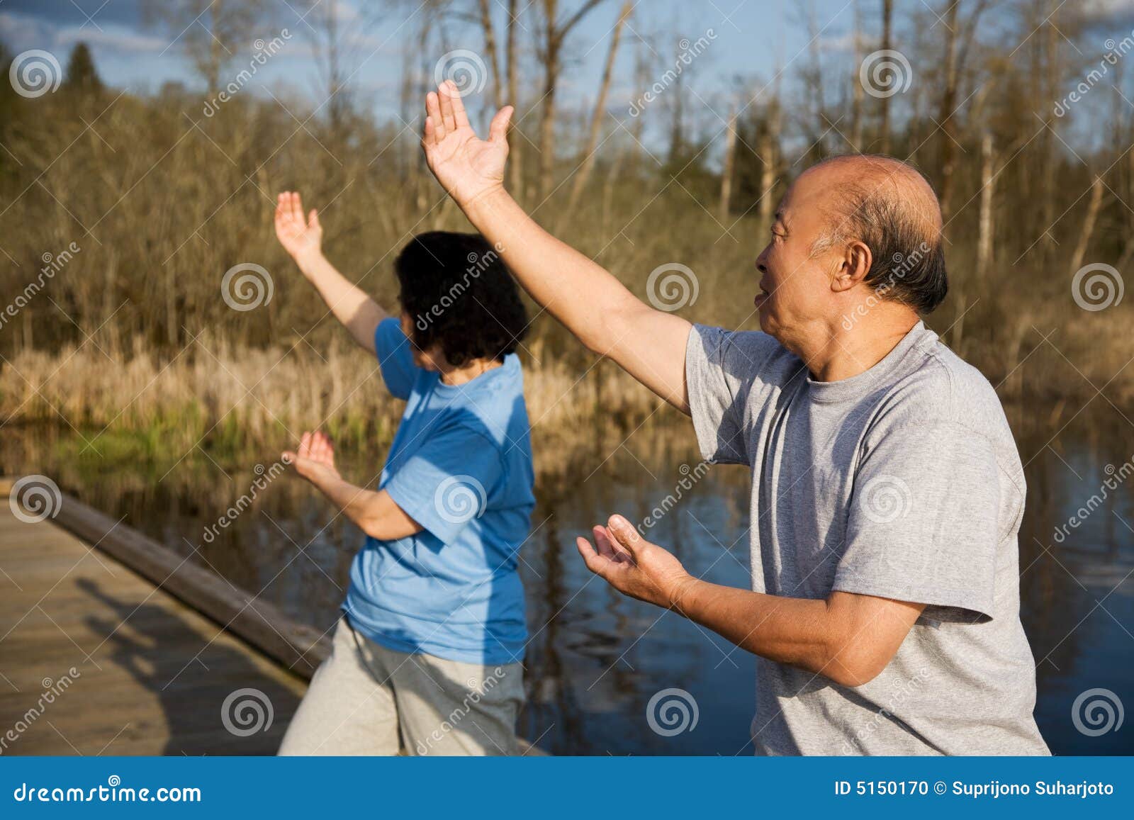 Senior asian exercise stock photo. Image of outdoor, fitness - 5150170