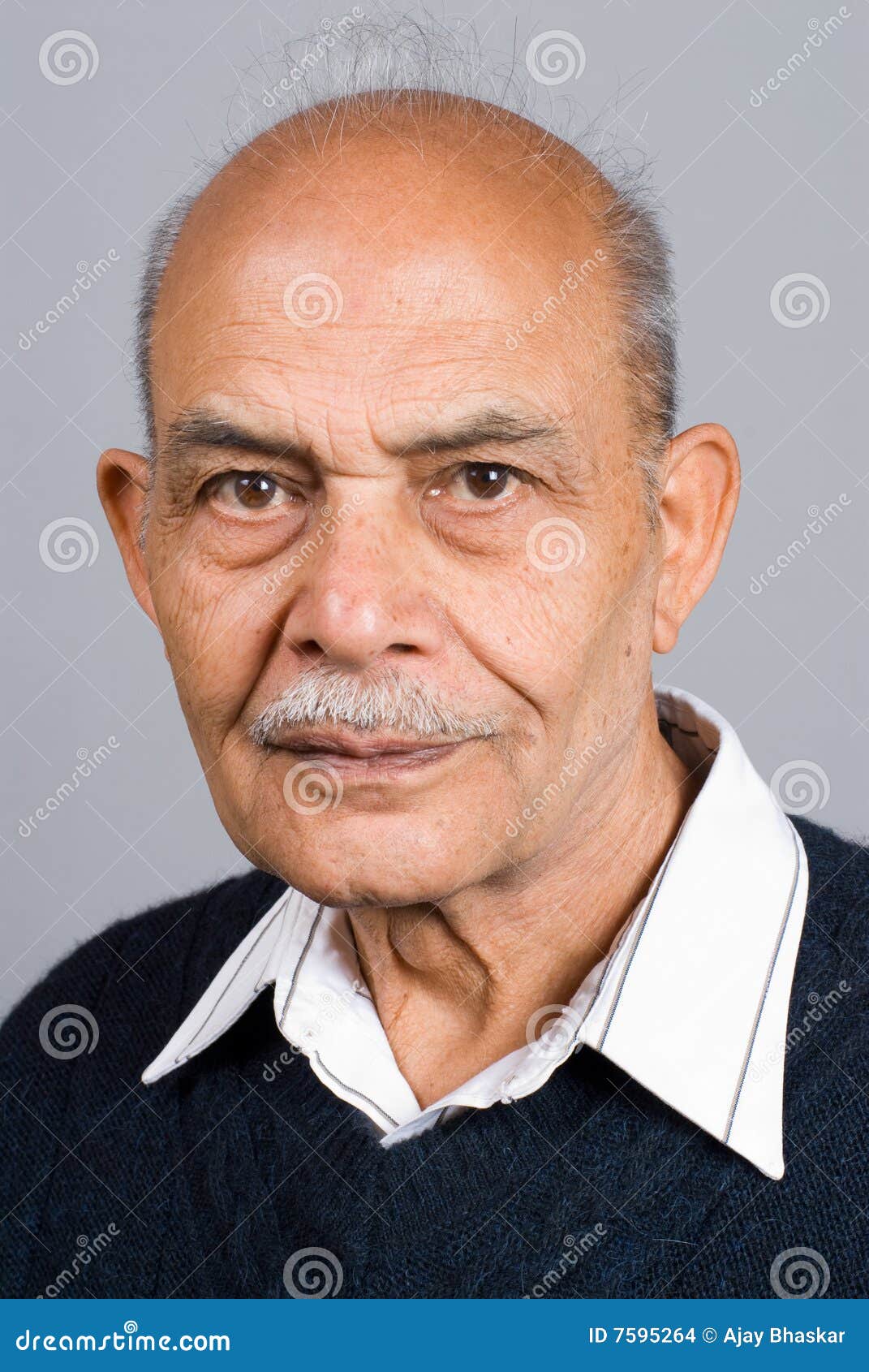 Senior Asian Indian Man stock photo. Image of business - 7595264