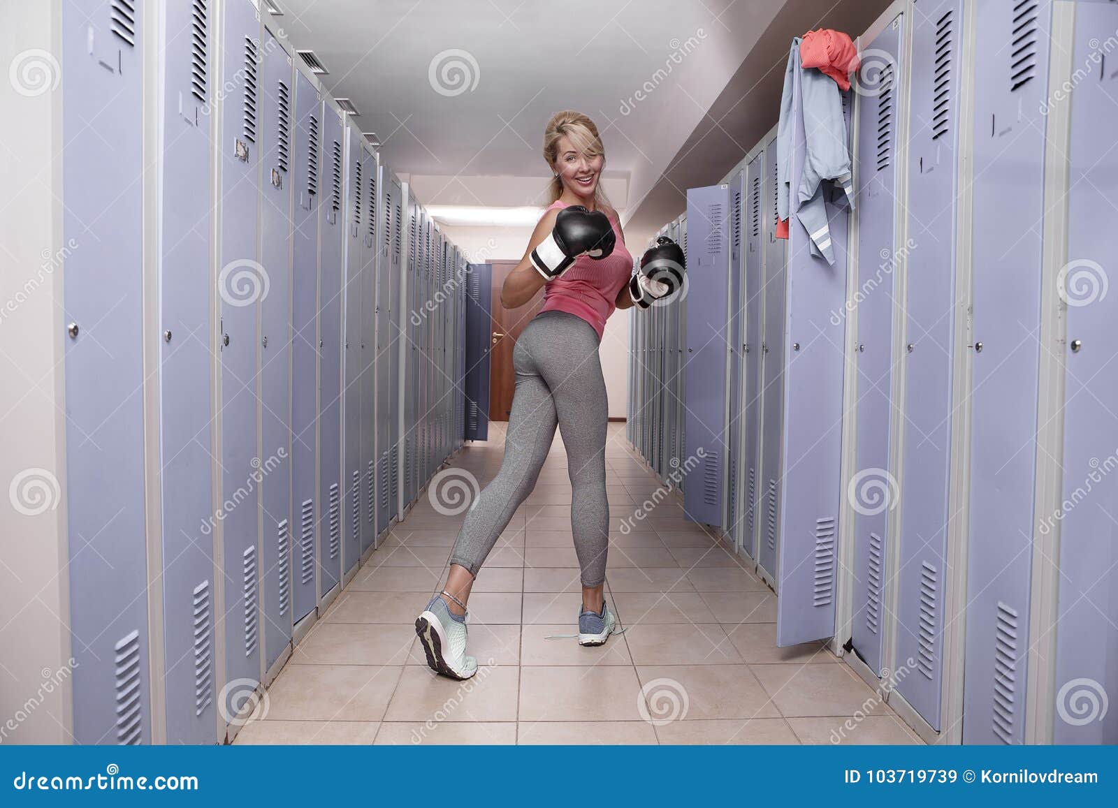 Lockers With Key Locker Room Public Facility Open Locker Safety System