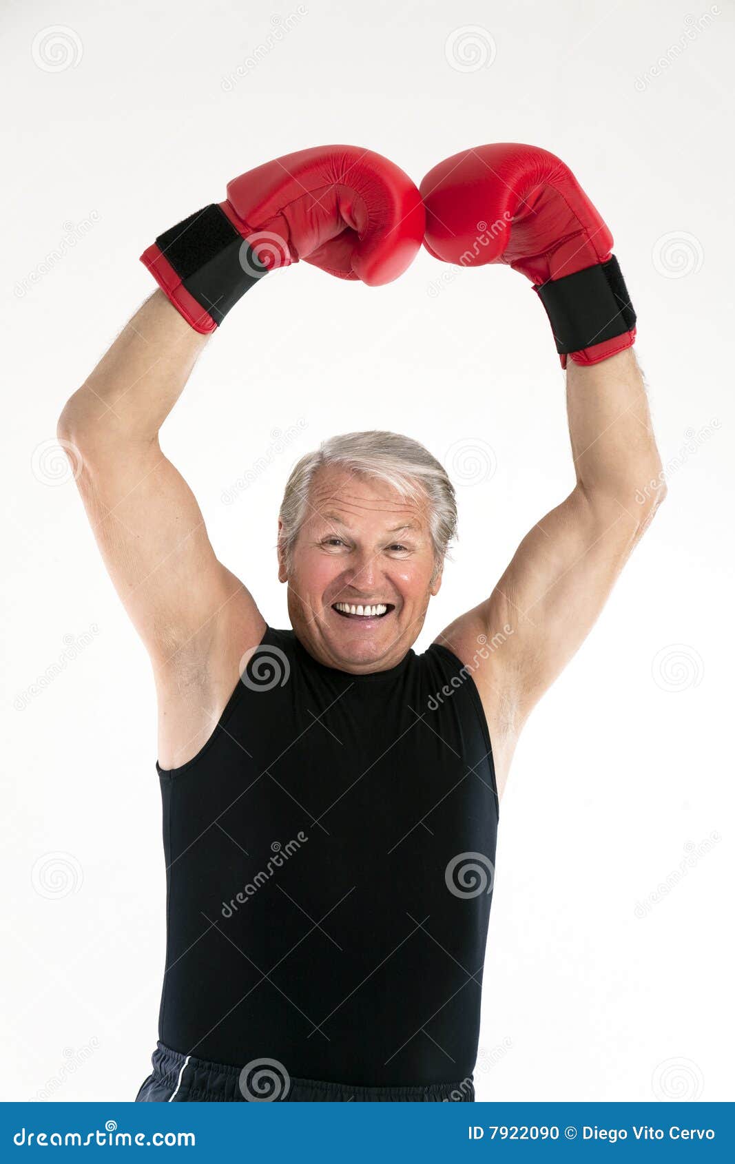 Senior boxer stock photo. Image of positivity, happiness - 7922090