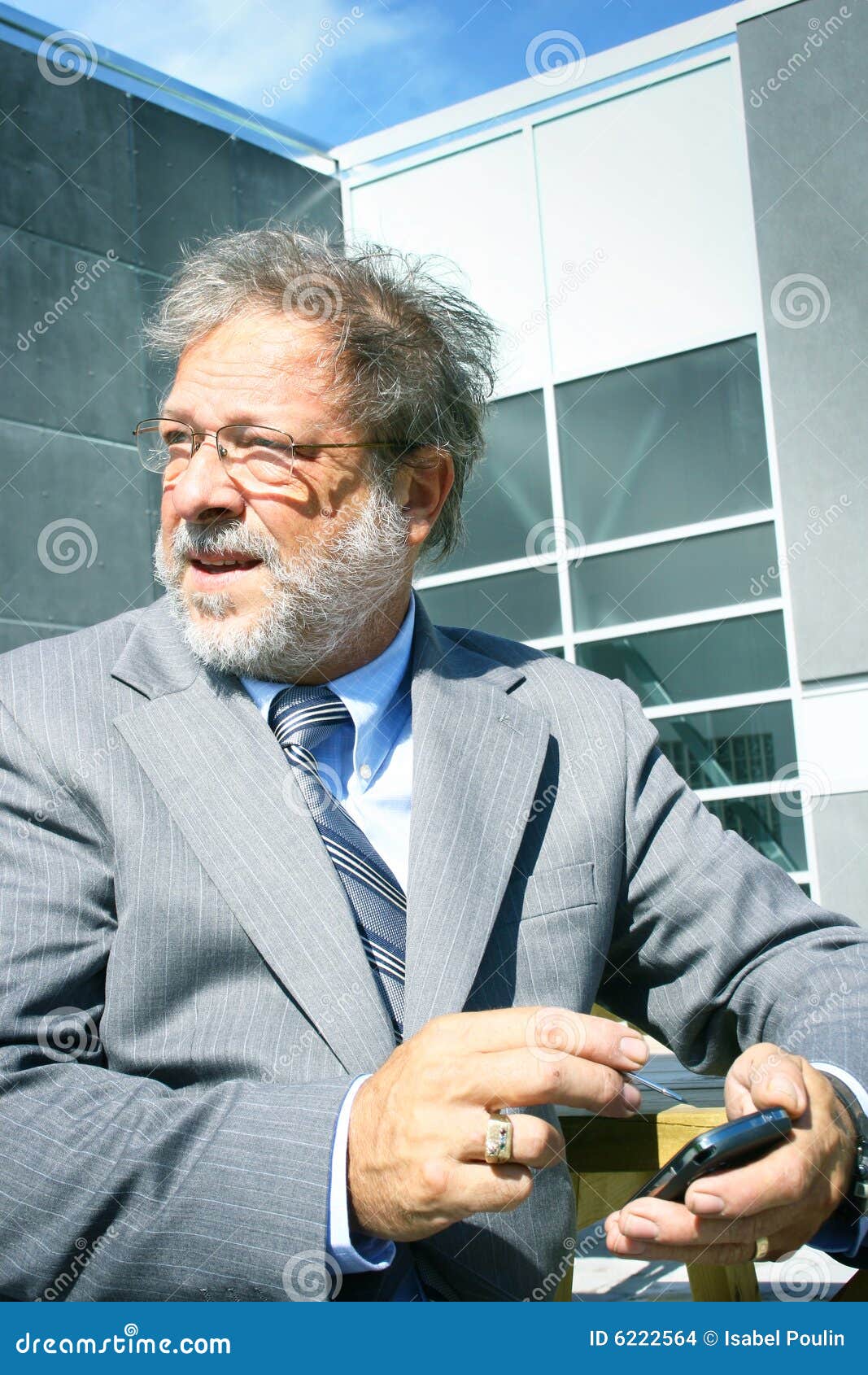 Senior business man stock photo. Image of casual, finance - 6222564