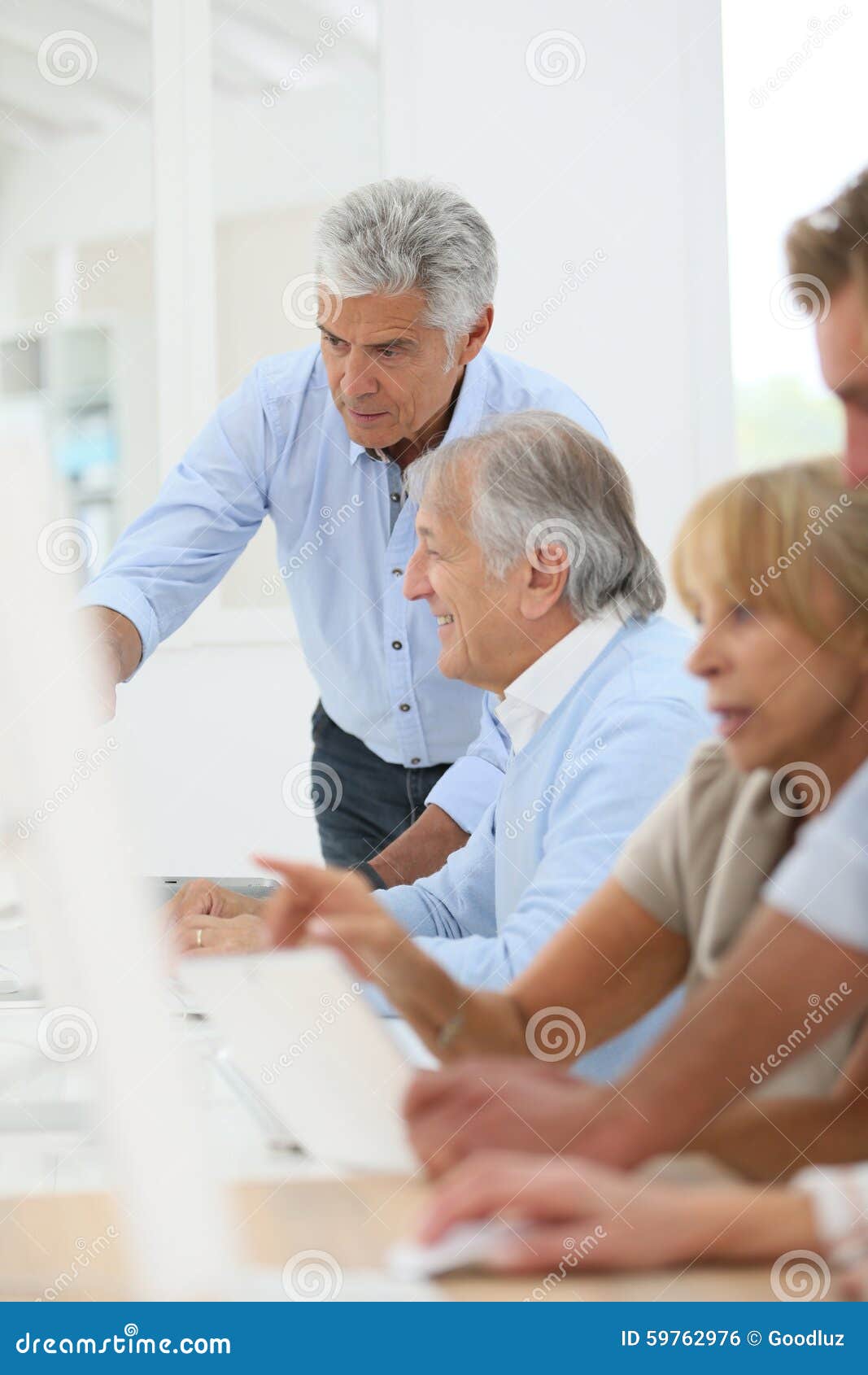 Senior Business Training Class Stock Photo - Image of adult, meeting ...