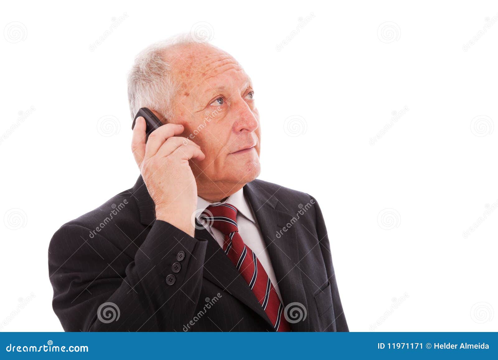 Senior businessman call stock image. Image of phone, portrait - 11971171