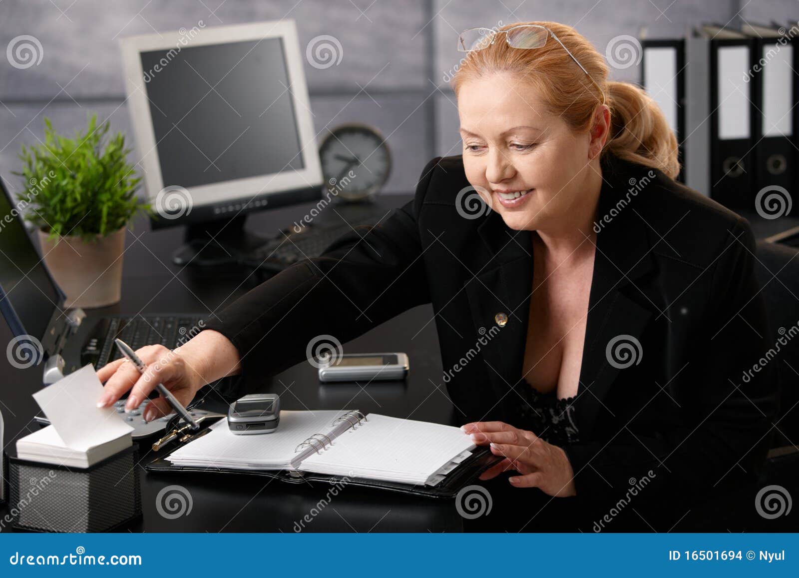 Taking Note Stock Image | CartoonDealer.com #516019