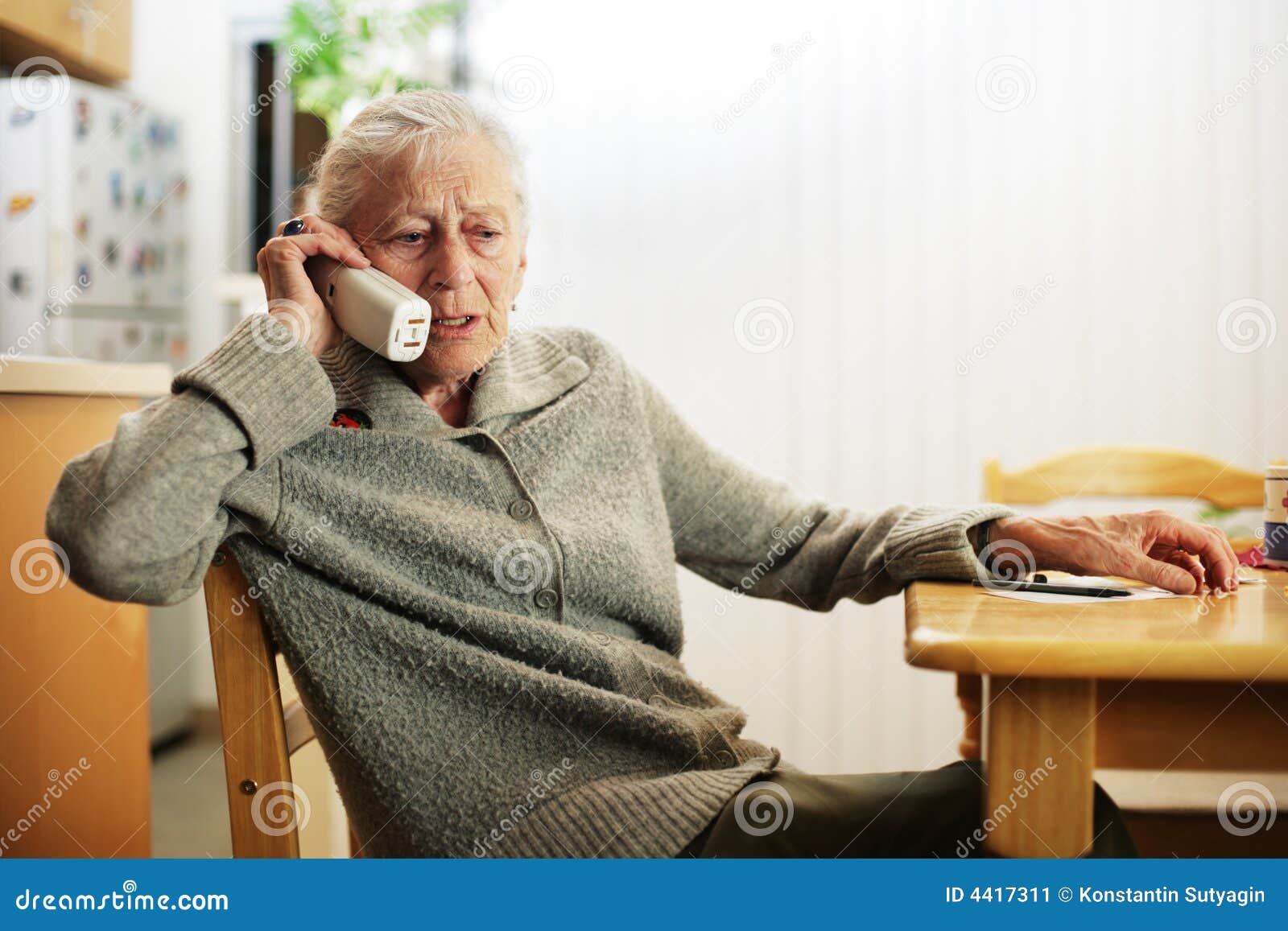Senior calling stock image. Image of retired, conversation - 4417311