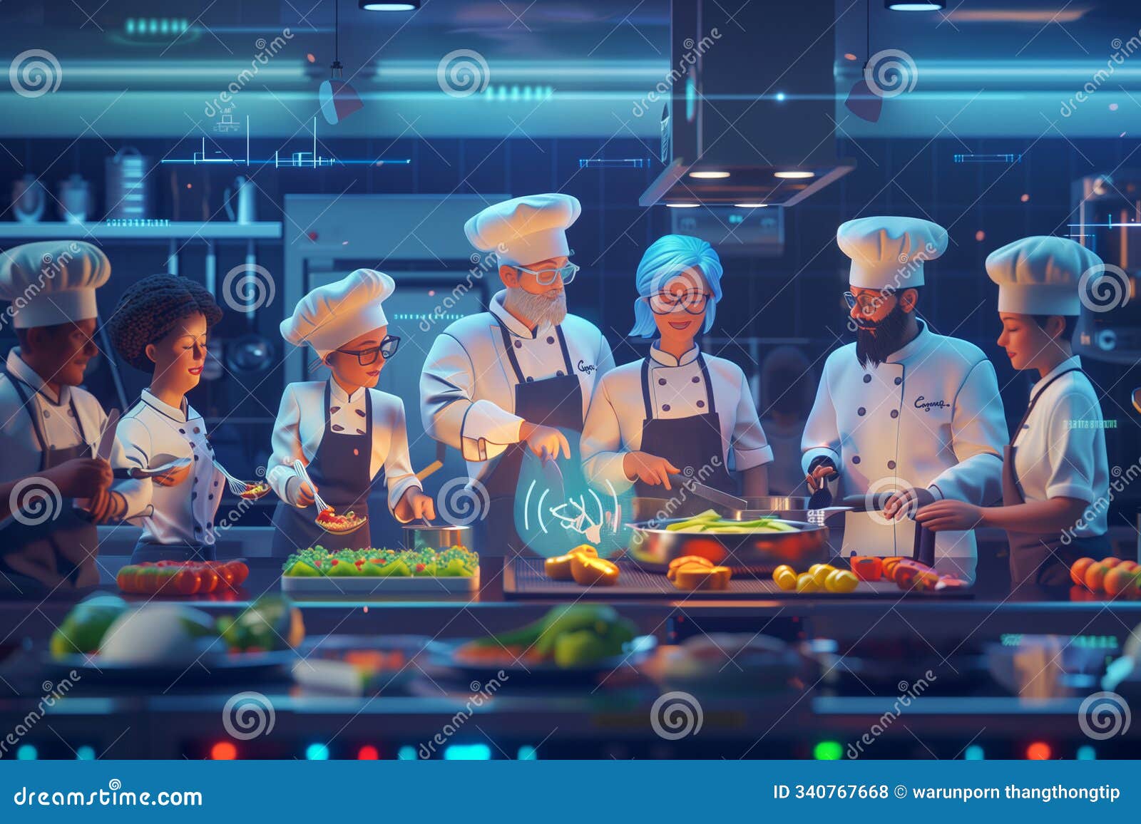 Senior Man Explaining Something With His Hands Vector Illustration ...